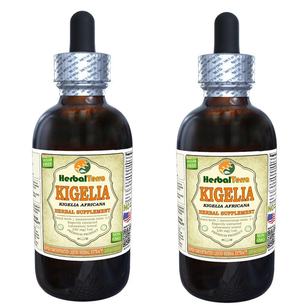 Kigelia (Kigelia Africana) Tincture, Organic Dried Bark Liquid Extract ...