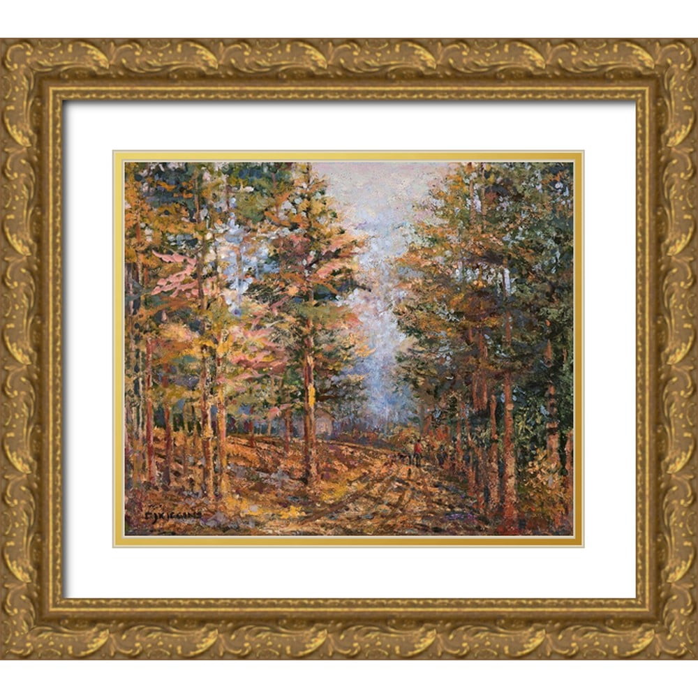 Kiggins, Debbie 14x12 Gold Ornate Wood Framed with Double Matting ...