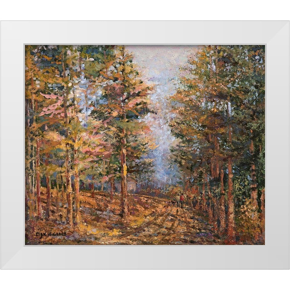 Kiggins, Debbie 14x12 White Modern Wood Framed Museum Art Print Titled ...