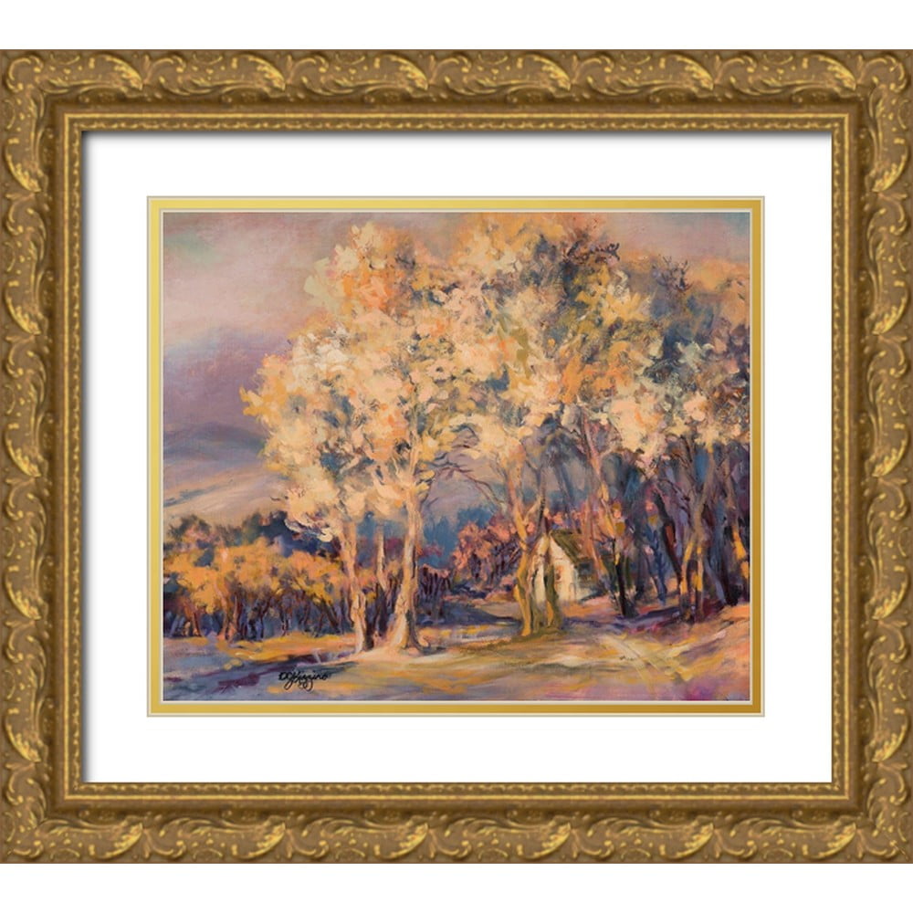 Kiggins, Debbie 17x15 Gold Ornate Wood Framed with Double Matting ...