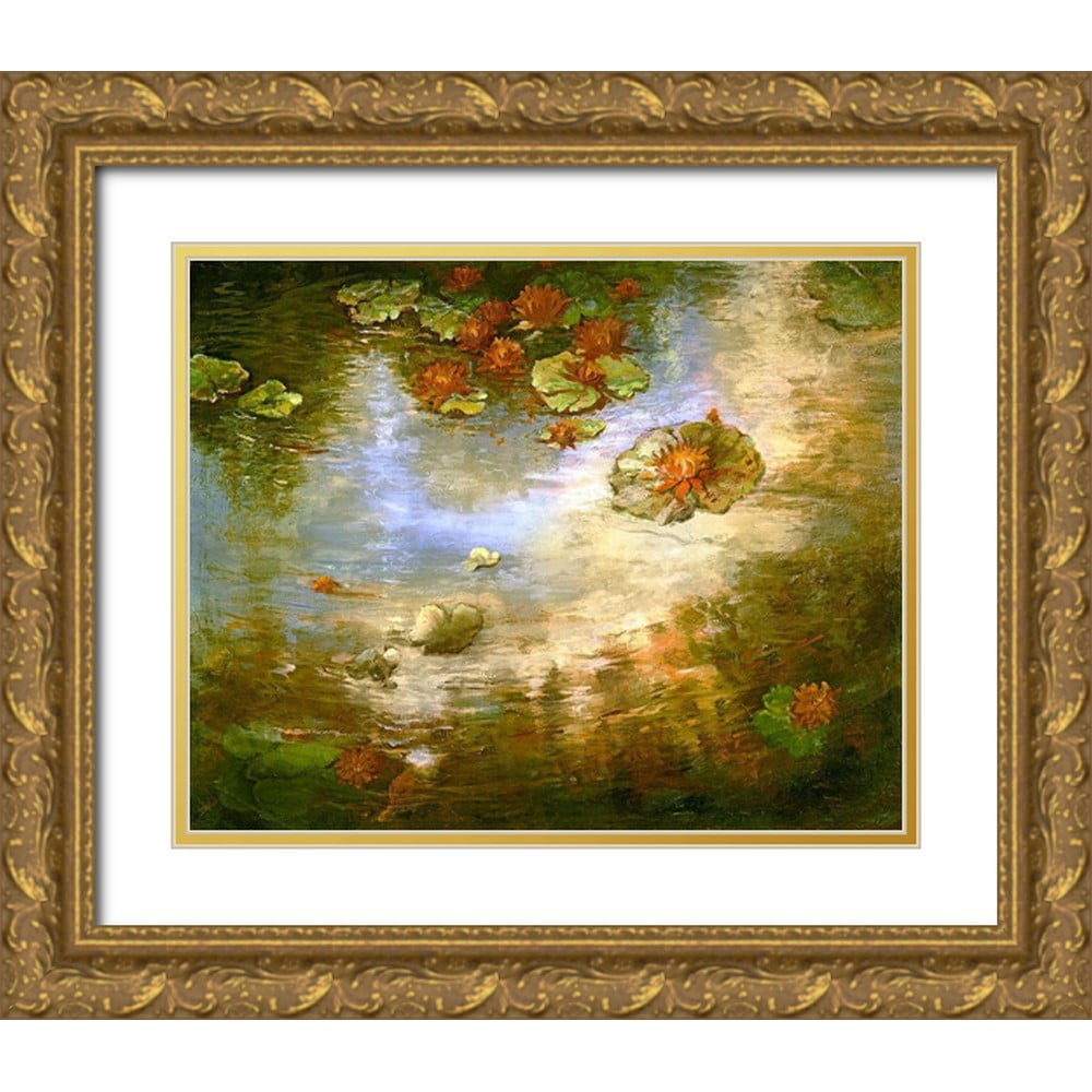 Kiggins, Debbie 32x26 Gold Ornate Wood Framed with Double Matting ...