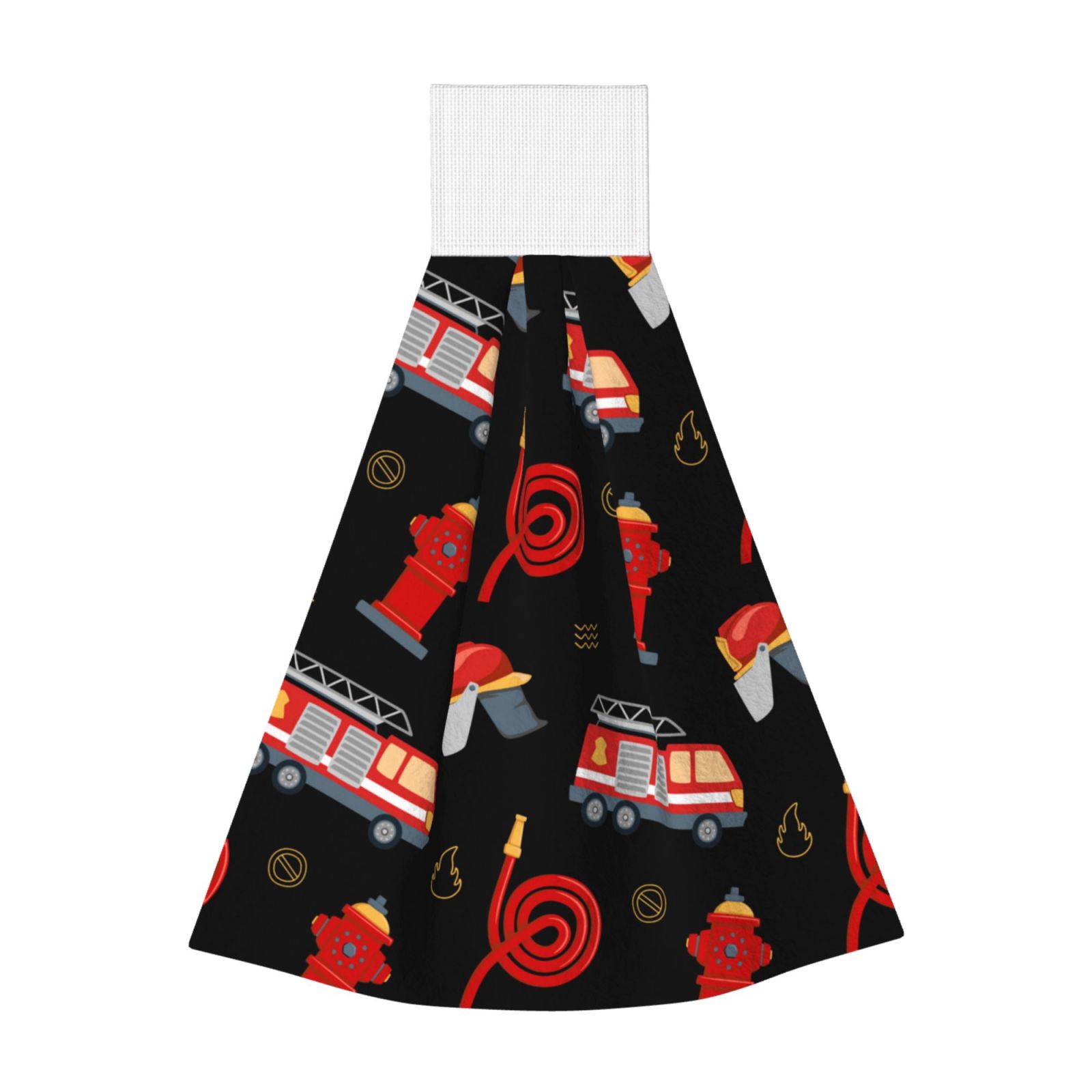 Hanging Kitchen Towel Coral Velvet Hand Wipes Absorbent Hand Fingertip ...