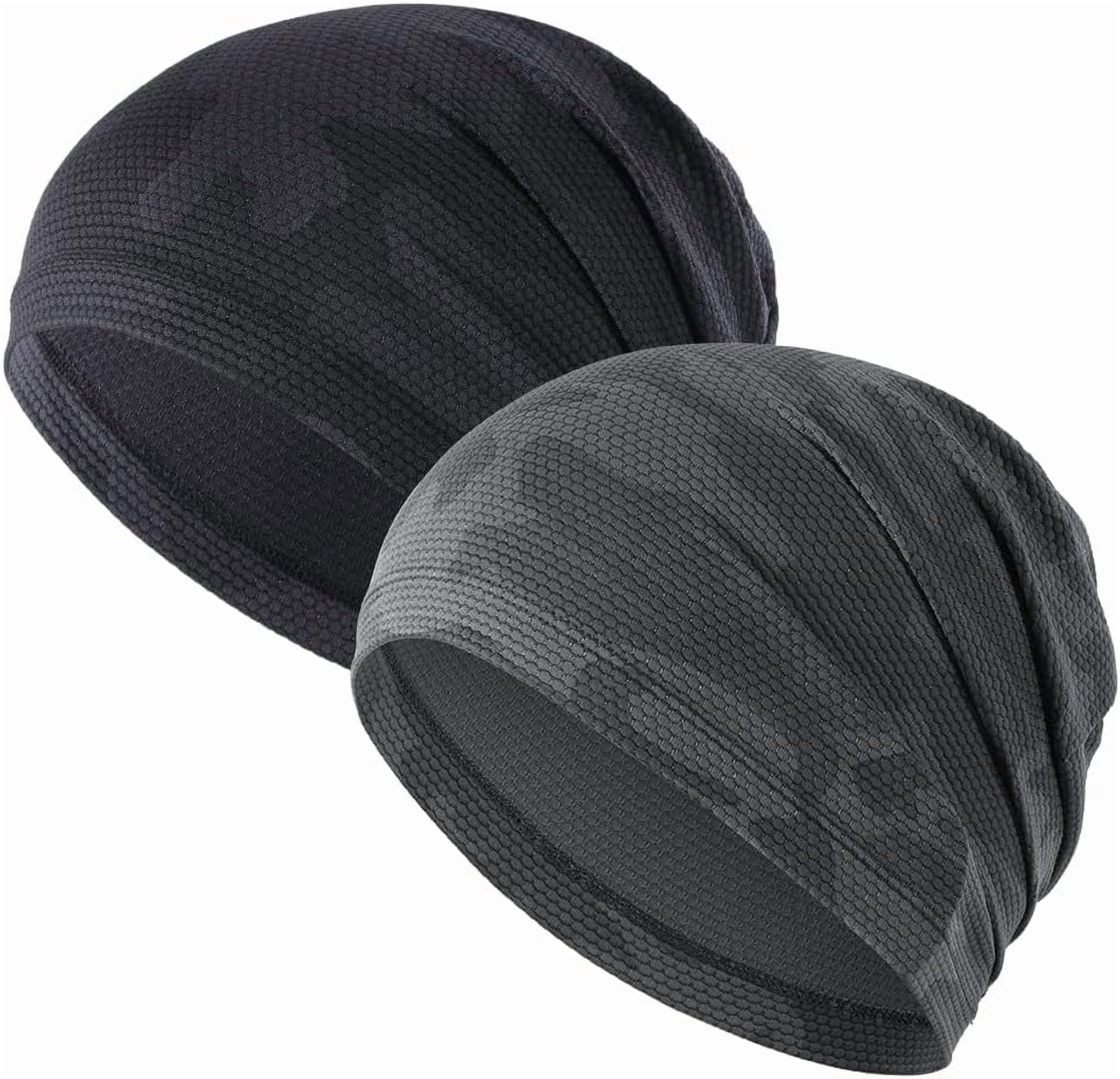 Kiibsot 2Pcs Cooling Skull Cap for Men & Women - Breathable Summer ...