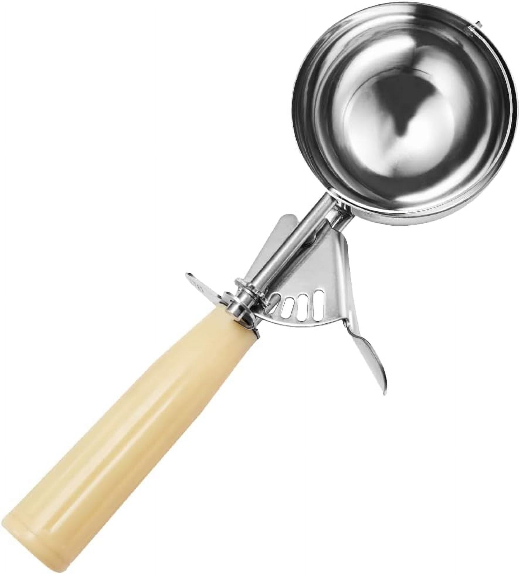 Kiibsot Cookie Scoop - Disher, Portion Scoop, 18/8 Stainless Steel Food ...