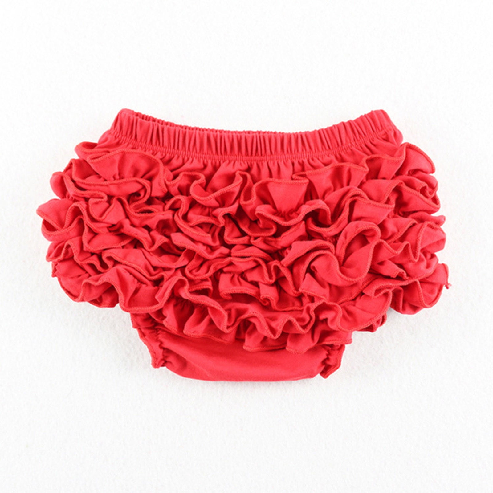 Kiijoy Girls Ruffle Panty Cute Comfort Soft Brief Baby Solid Underwear ...