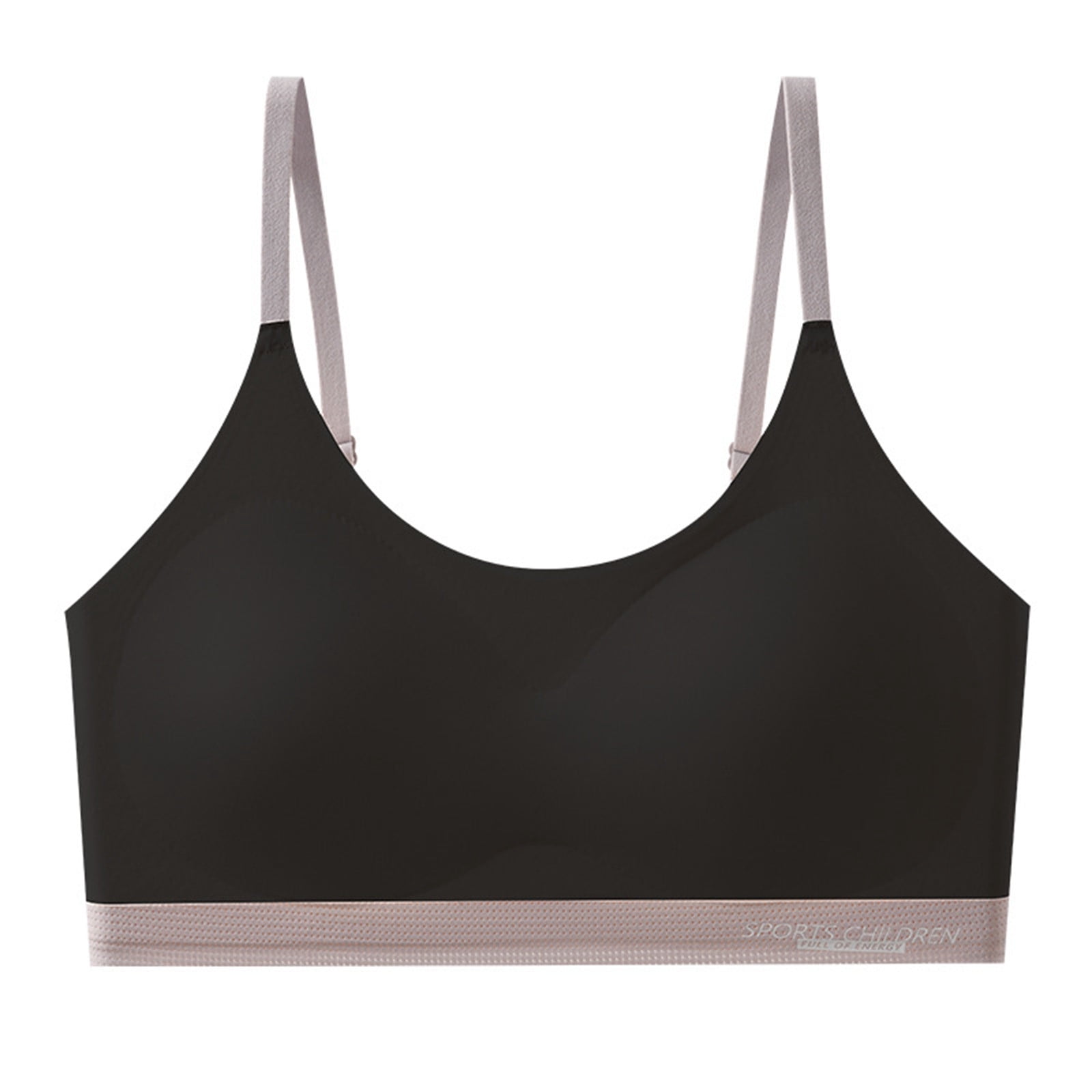 Kiijoy Teen Girls Seamless Training Bra Tagless Stretch Everyday ...