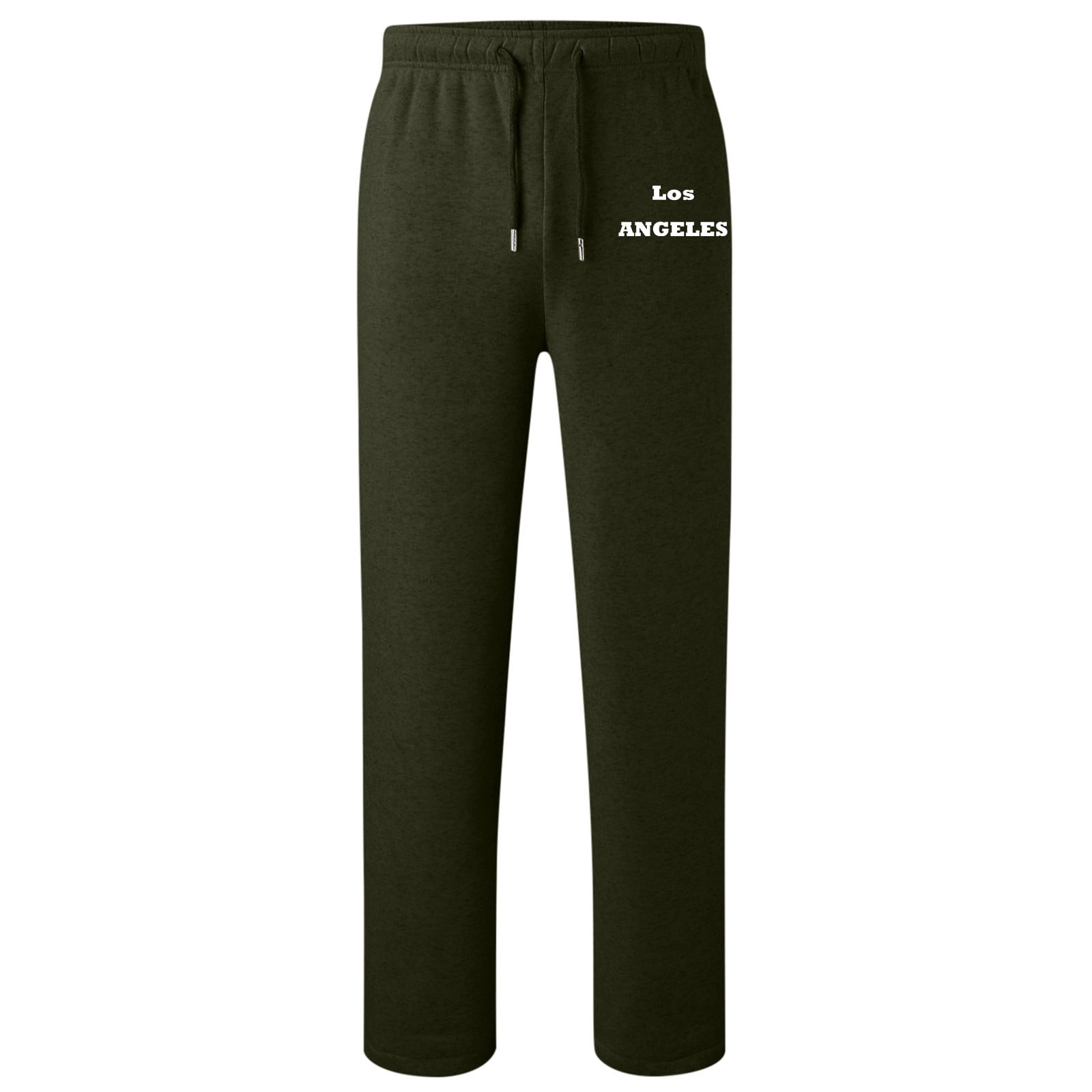 Kiijoy Tween Boys Sweatpants Los Angeles Print Straight Fit Sports ...