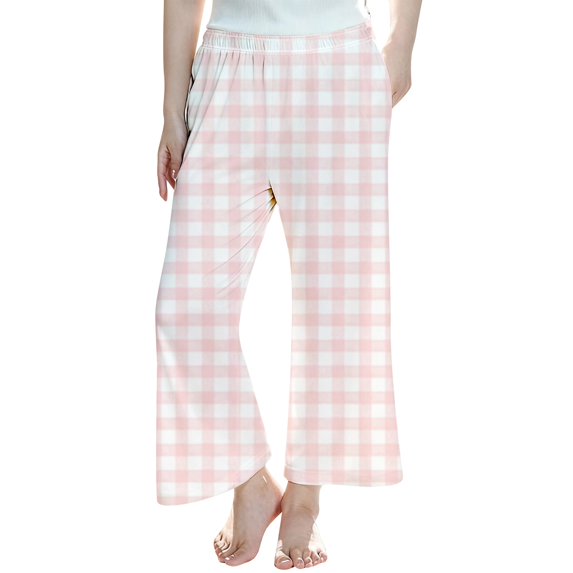 Kiijoy Tween Girl's Plaid Pajama Pants Cute Soft Relaxed Fit Lounge ...