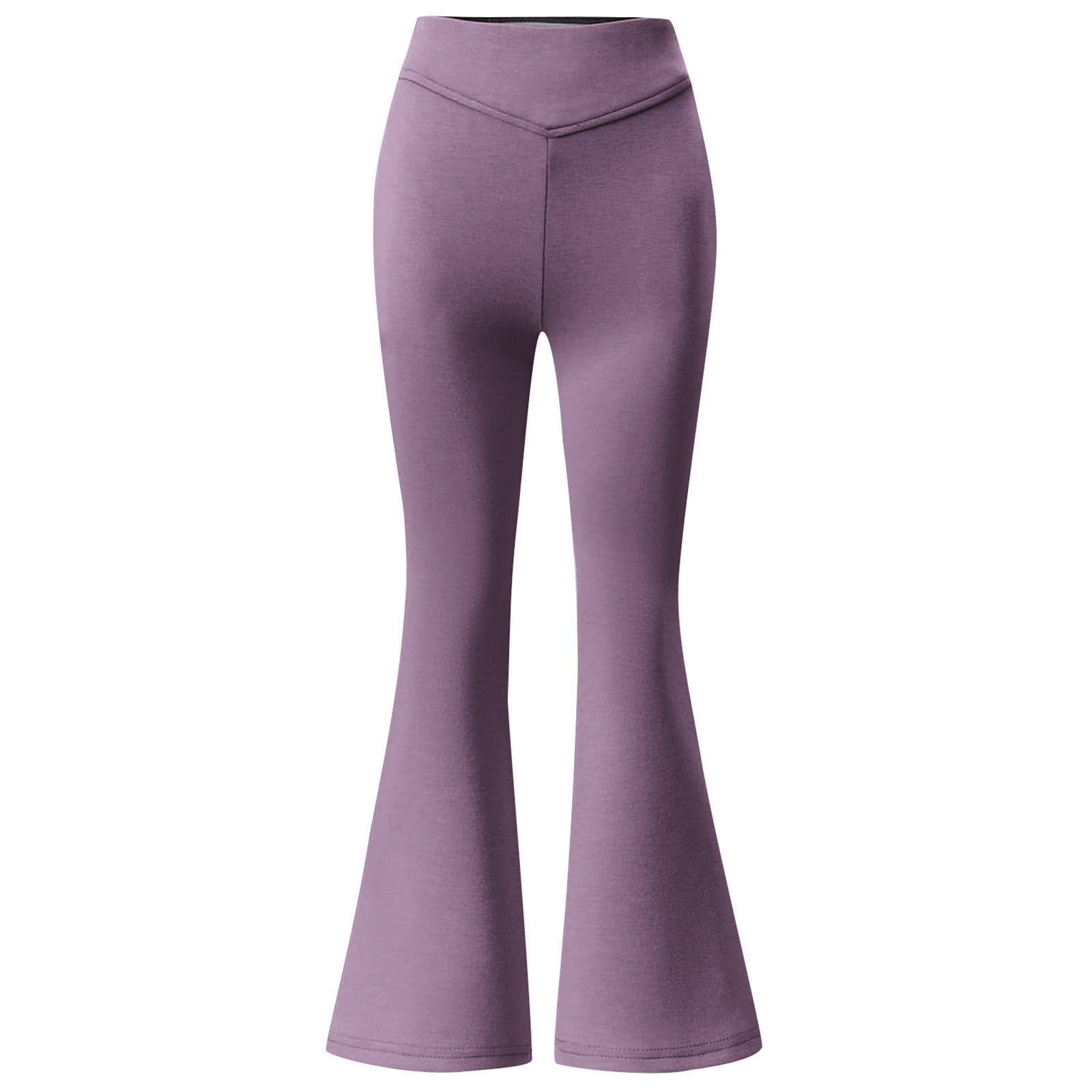 Kiijoy Tween Girls Flare Pants High Waisted Stretch Pants School ...