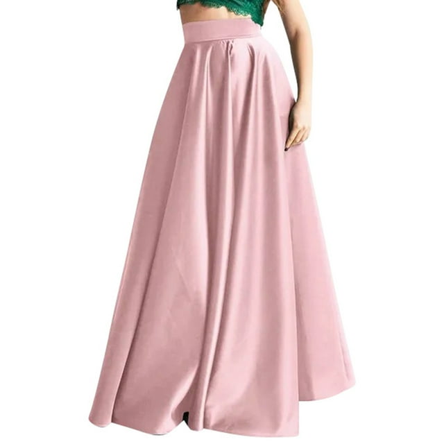 Kiittyyyy Plus Size Flowy Skirt Womens Skirts Dressy Casual Floral Maxi Skirt Plus Size Boho
