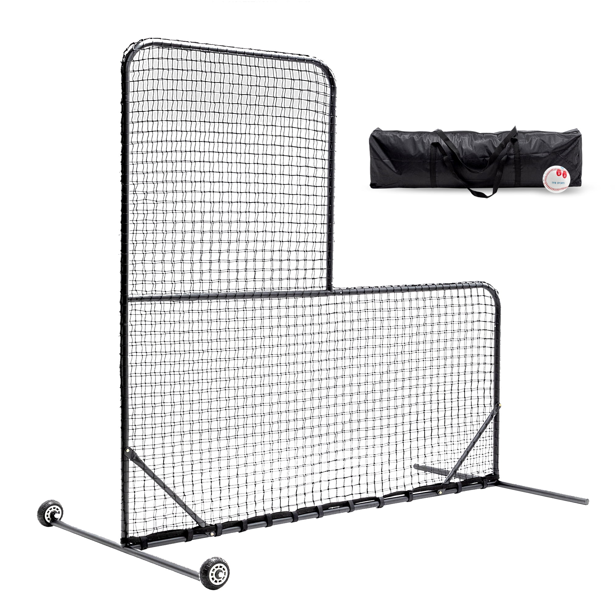 Kiivakii Nets for Sports,L Screen Baseball Pitching Net for Batting ...