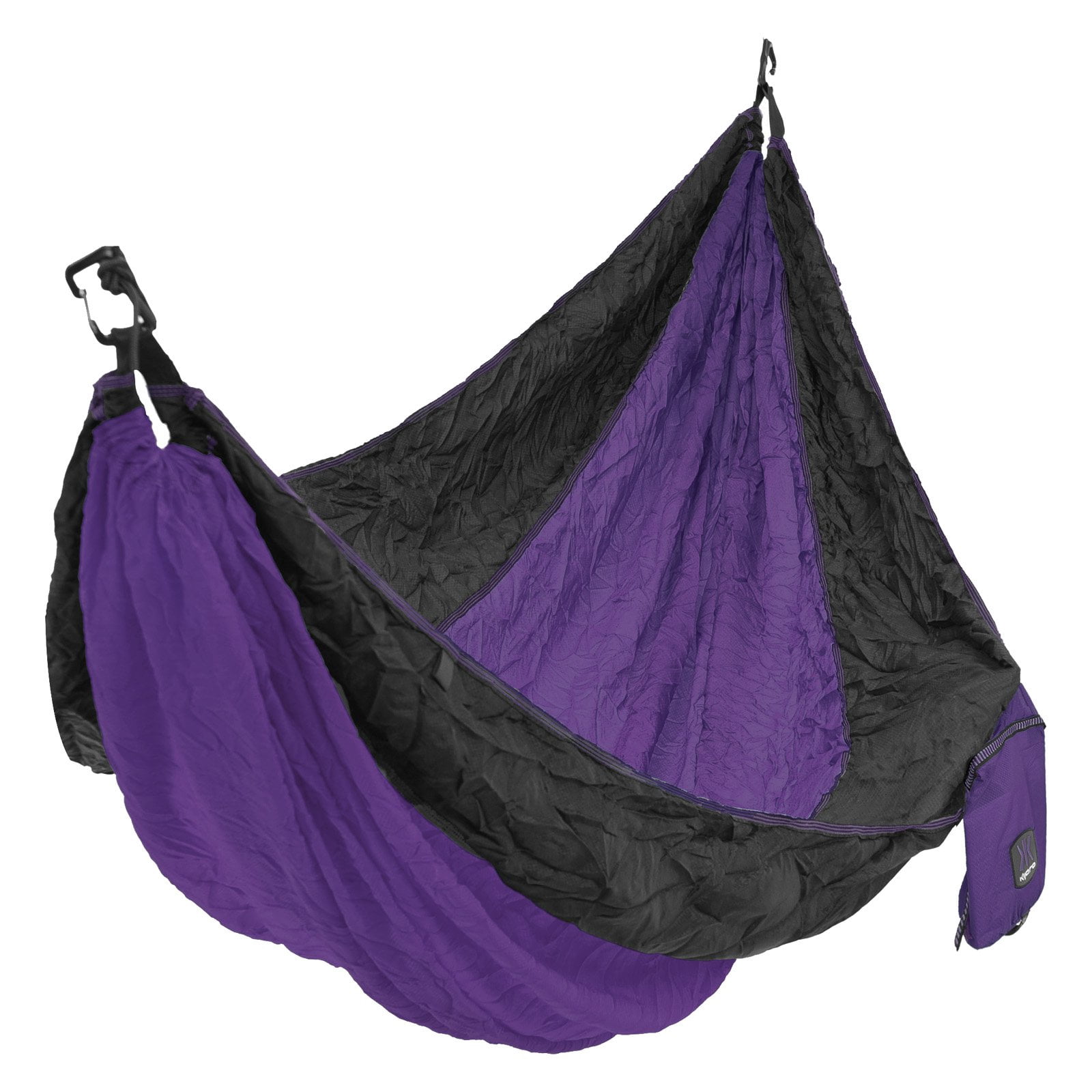 Kijaro Kawachi Purple and Black Portable Lightweight Double Camping ...