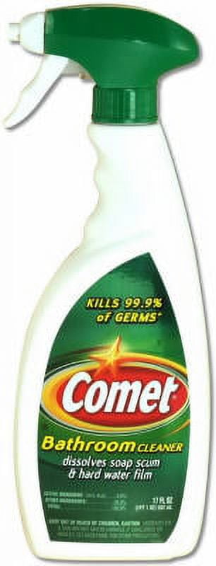 Kik-2PK Comet 17oz. Bathroom Cleaner Spray. Cleans Soap Scum and Hard ...