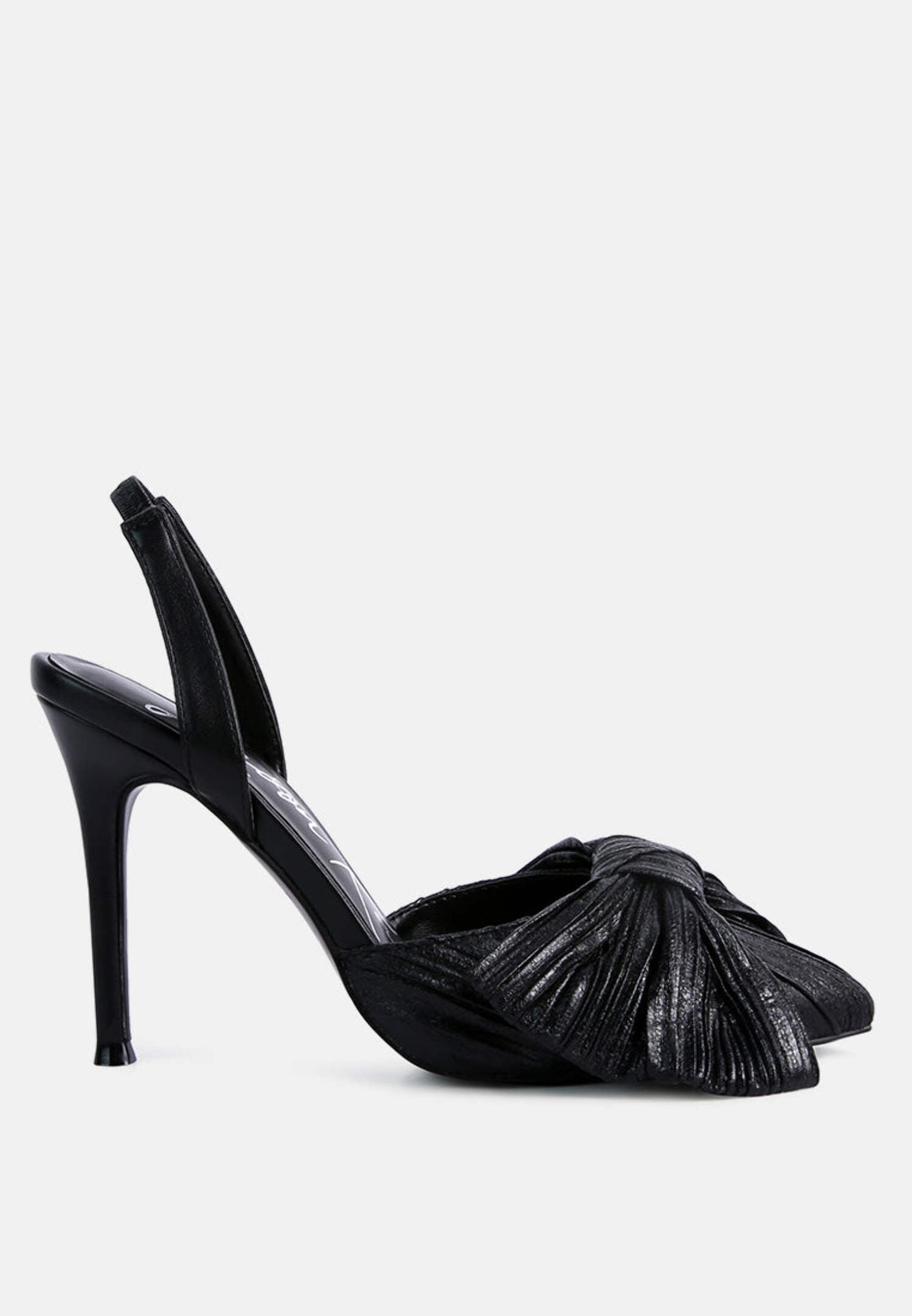 Kiki Bow Embellished Slingback Sandals - Walmart.com