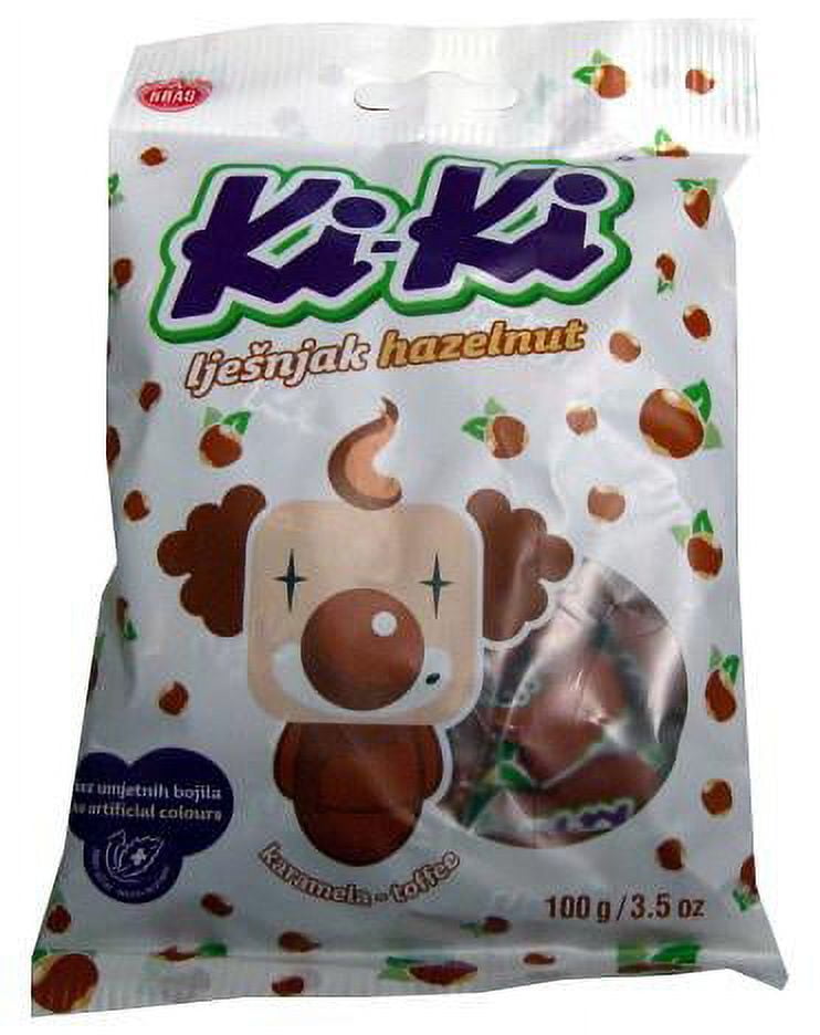 Kiki Hazelnut Toffee, 100g (3.5 oz) - Walmart.com