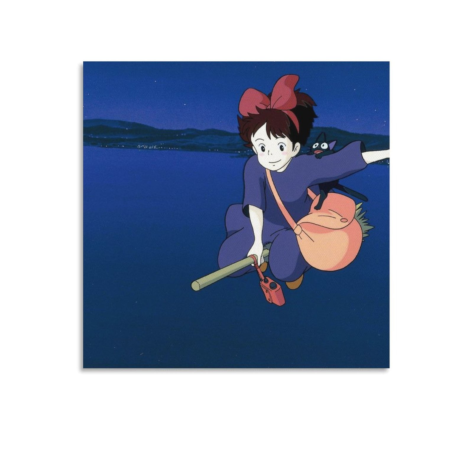 Kiki's Delivery Service Japan Anime Poster Gifts Canvas Painting Poster ...