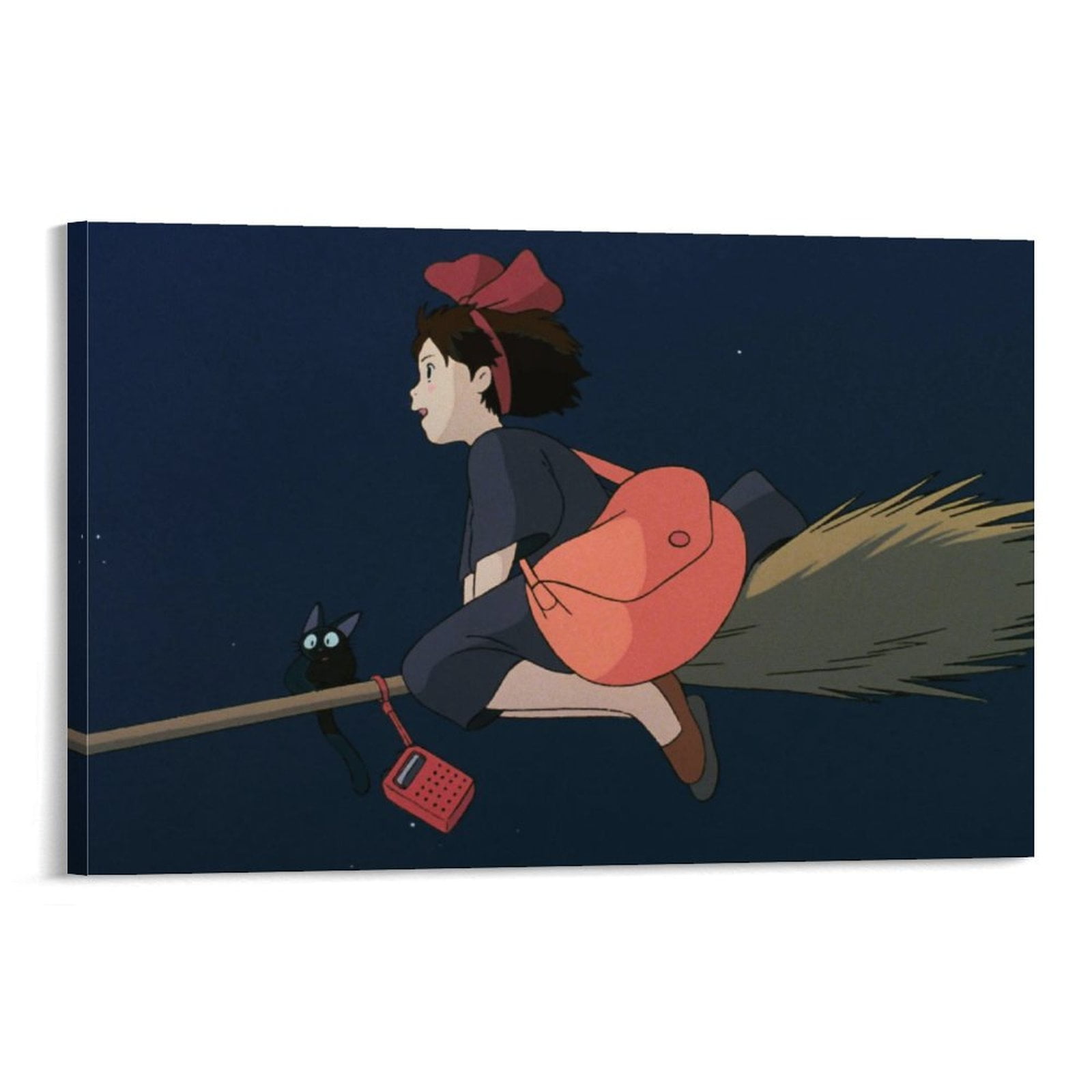 Kiki's Delivery Service Movie Poster Anime Canvas Art Poster and Wall ...