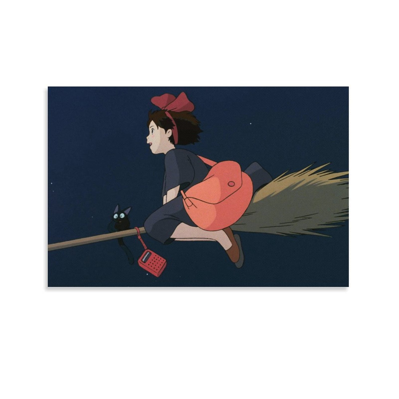 Kiki's Delivery Service Movie Poster Anime Canvas Art Poster and Wall ...