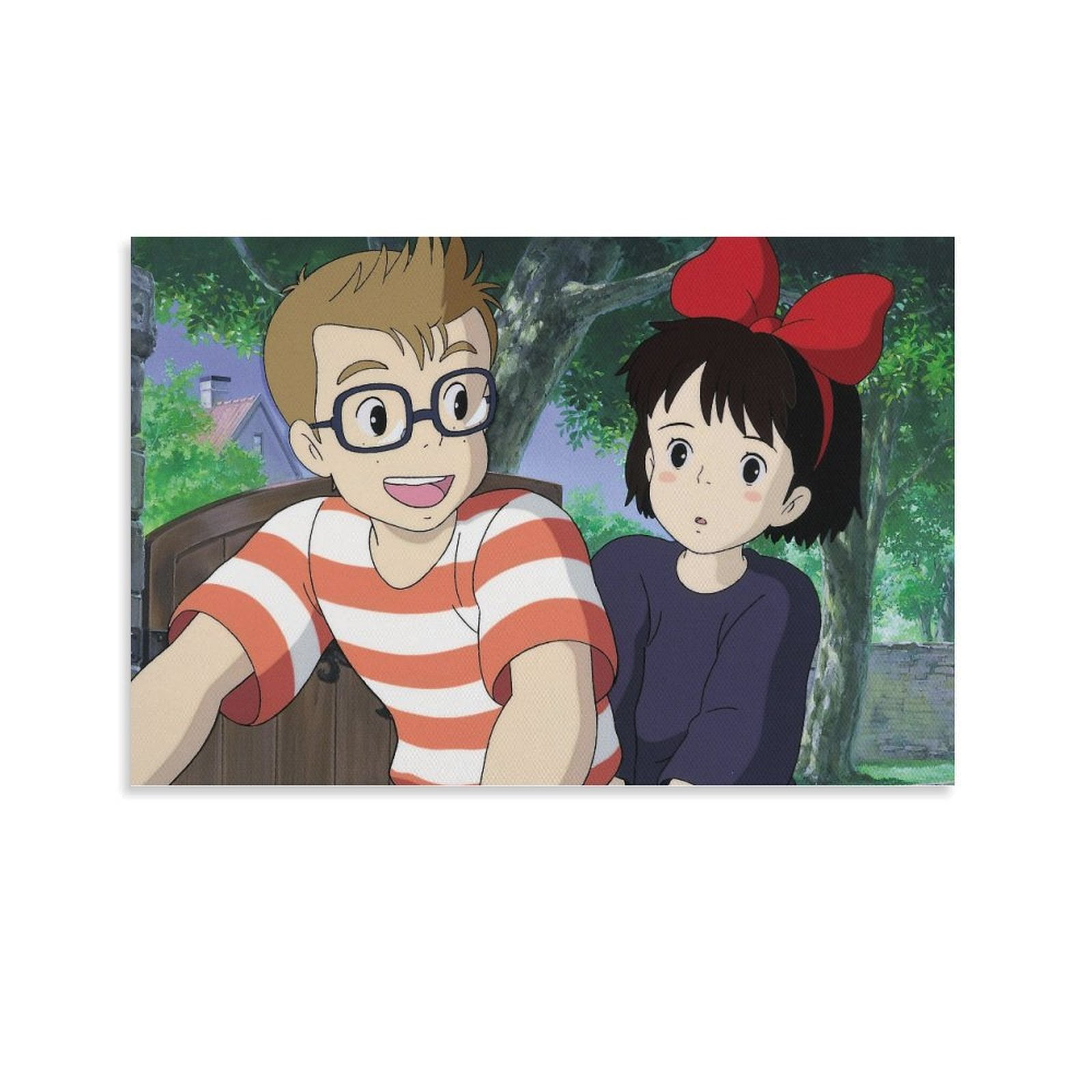 Kiki's Delivery Service Movie Poster Anime Classics Home Decor Poster ...