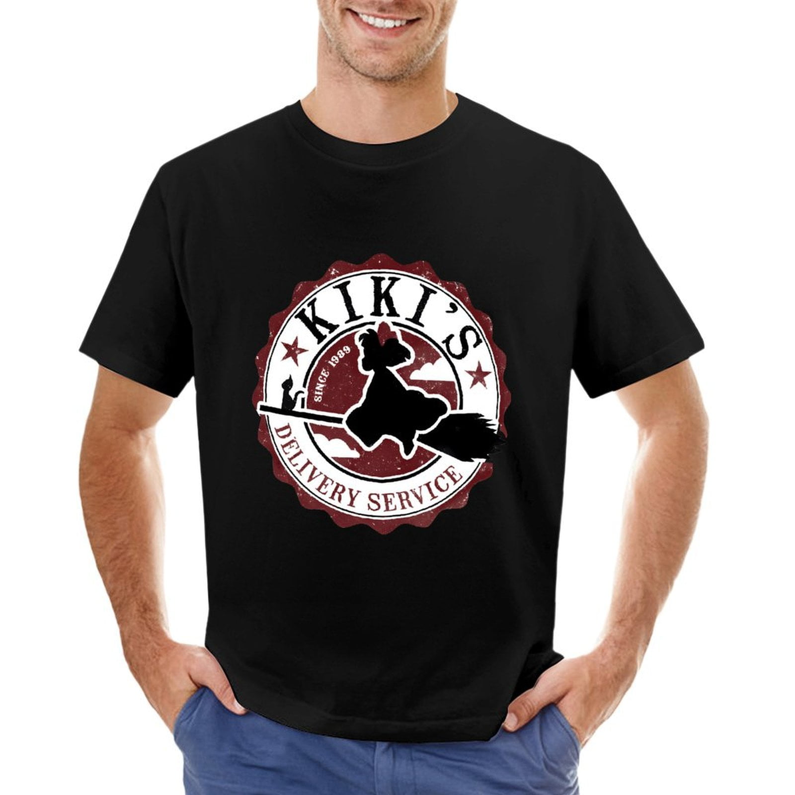 Kiki's Delivery Service Sprightly Men's Cotton Classic Short Sleeve T ...