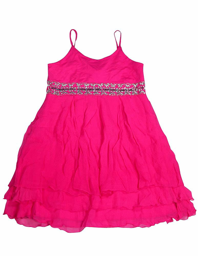 Kiki's Kloset - Little Girls' Spaghetti Strap Dress 39068-12 (PINK ...