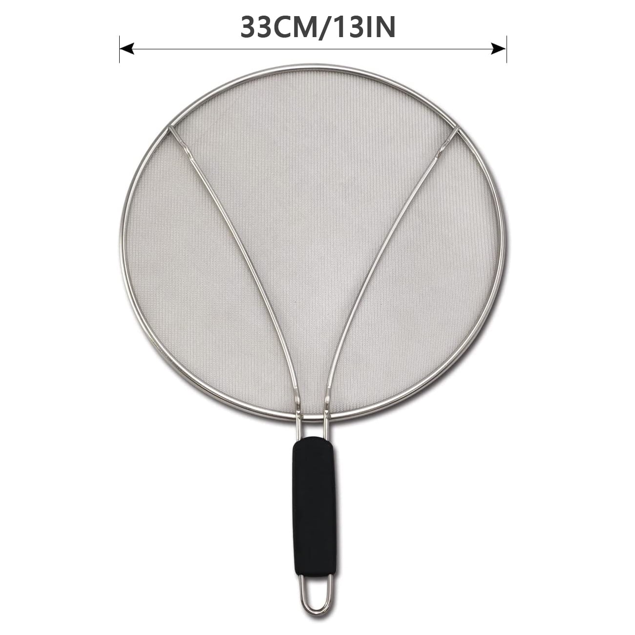 KikiMK 1pc Frying Pan Splash Guard Stainless Steel Frying Pan Splash ...
