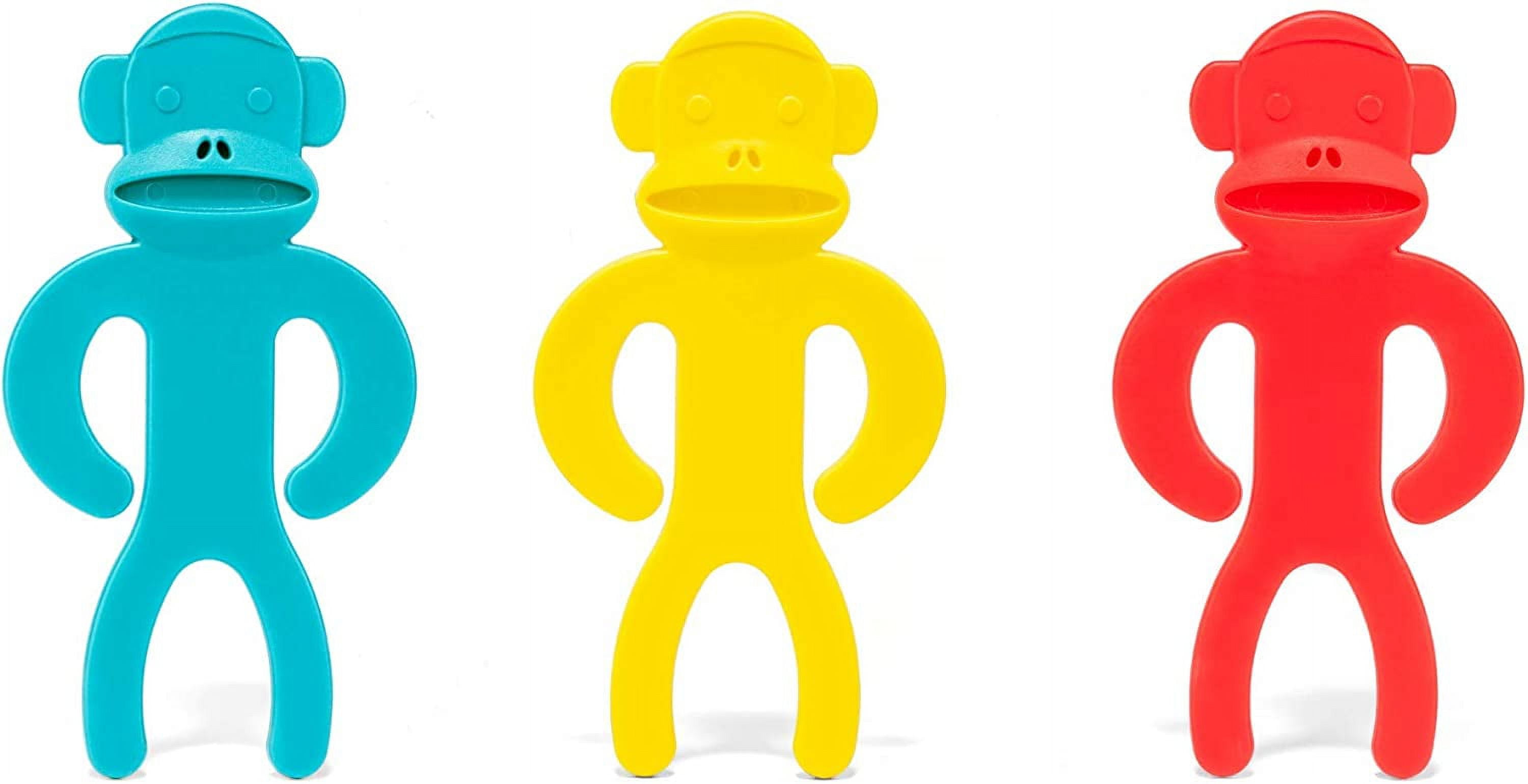 12ct Sock Monkey Sock Clips - White, Modern, Cartoon, Lightweight ...