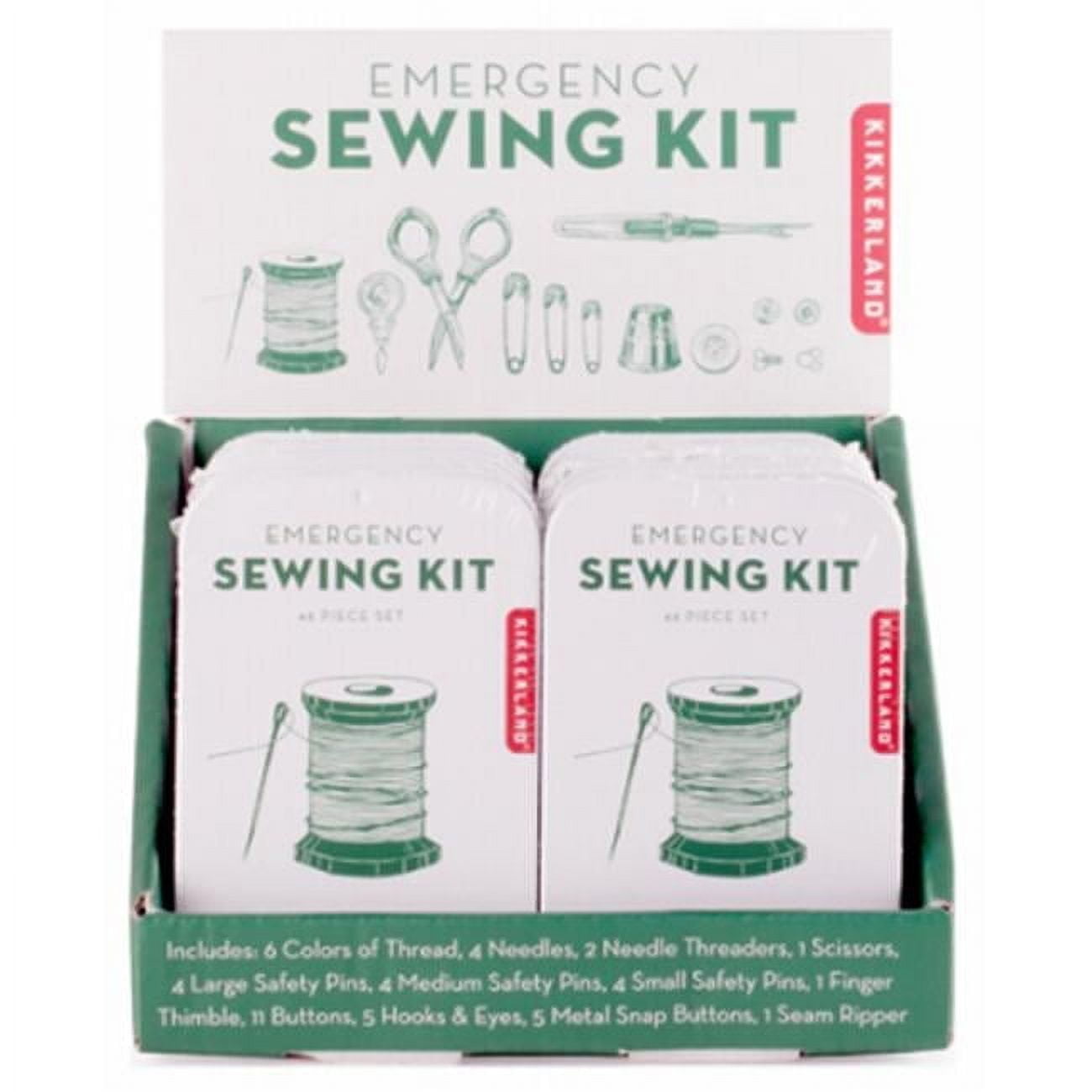 Kikkerland Emergency Sewing Kit - Walmart.com