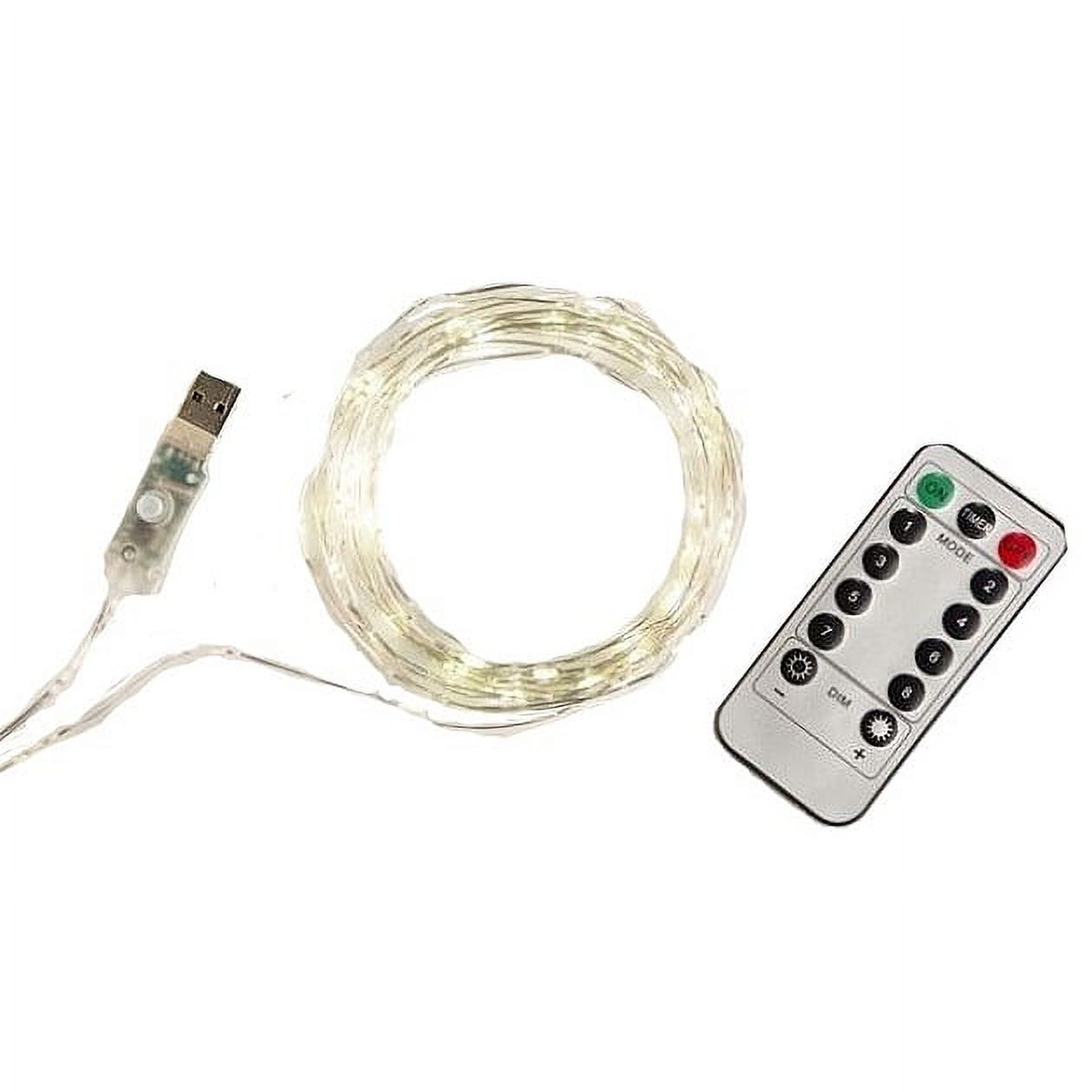 Kikkerland Extra Long Silver String Lights - Walmart.com