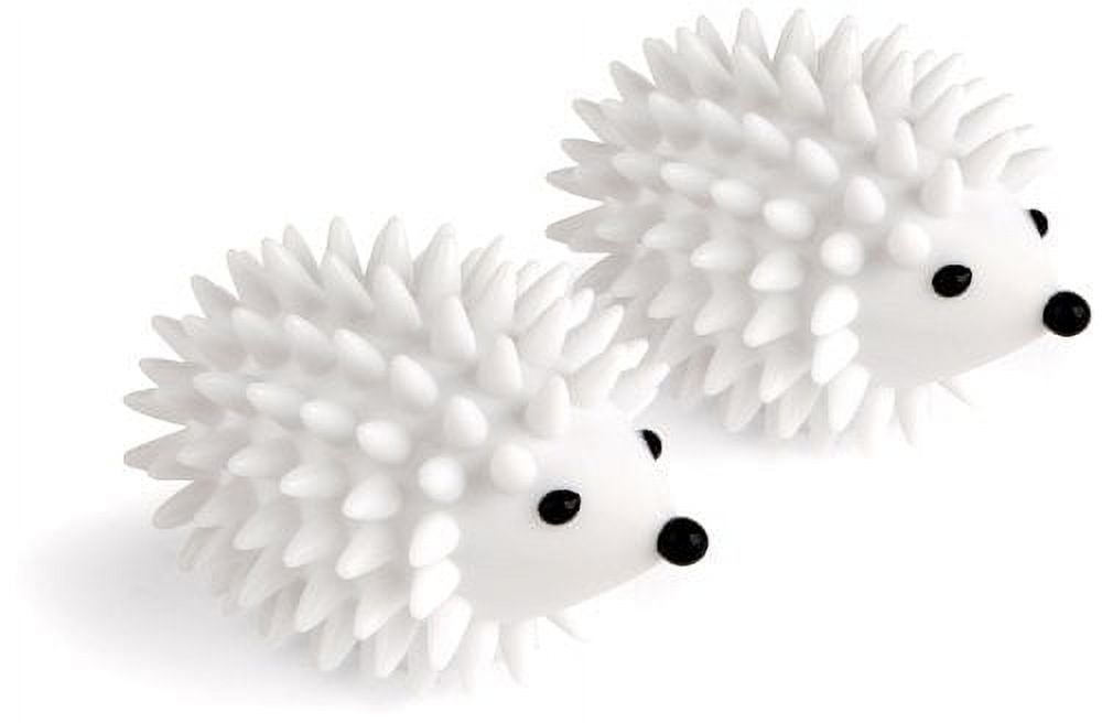 Kikkerland Hedgehog Dryer Balls, Reusable, White, Set of 2 - Walmart.com