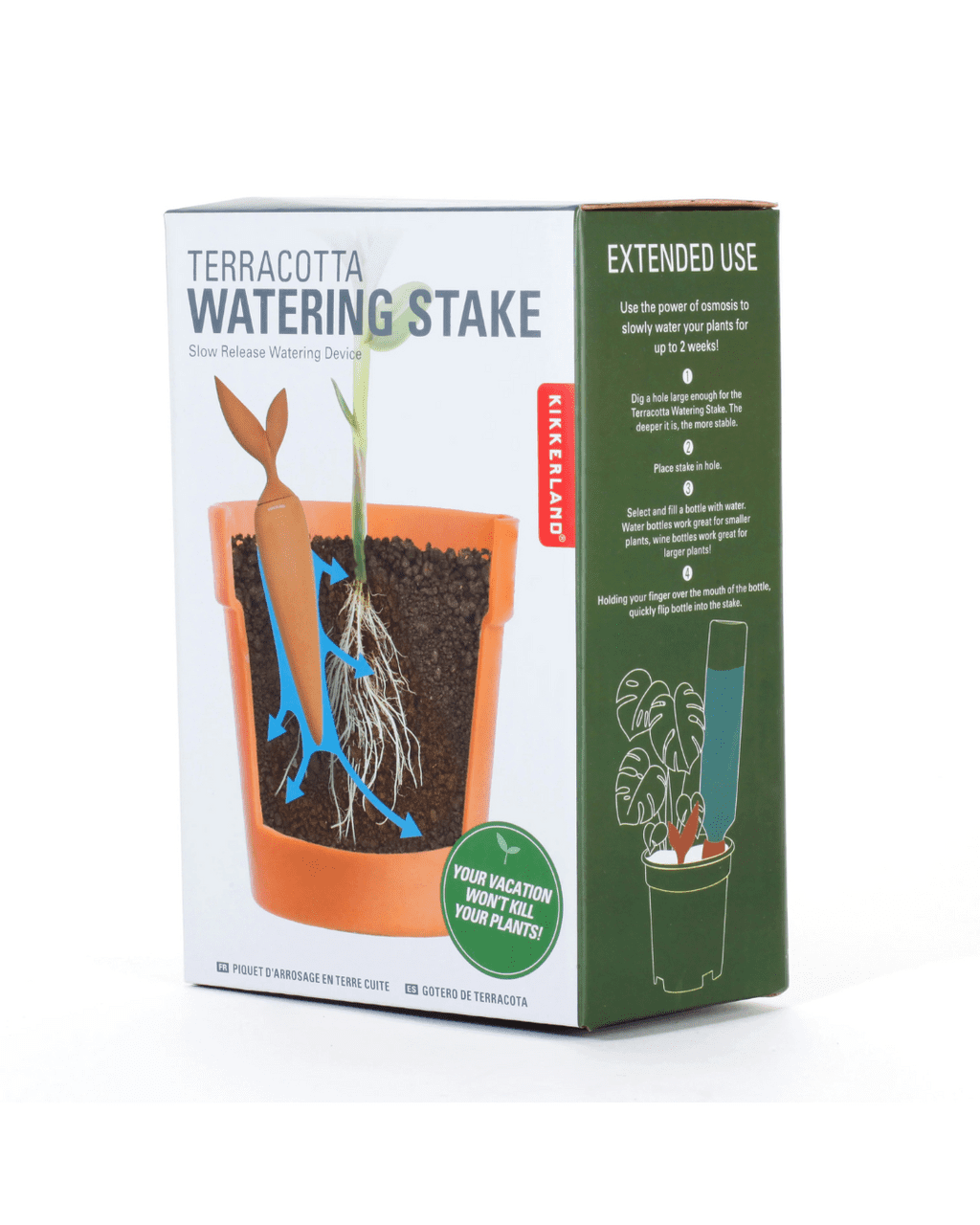 Kikkerland Terracotta Water Stake - Walmart.com