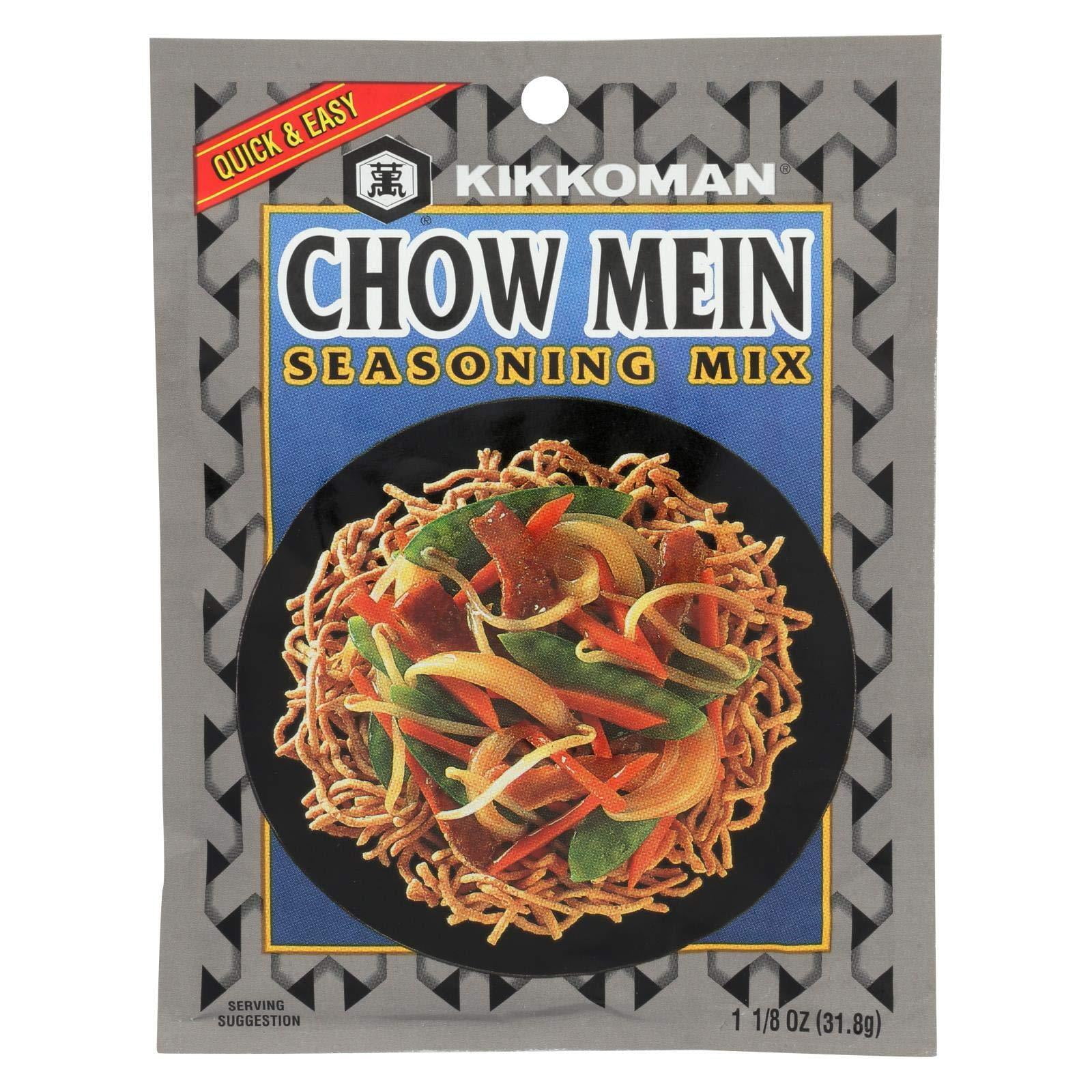 Kikkoman Chow Mein Mix, 1.125 oz - Walmart.com