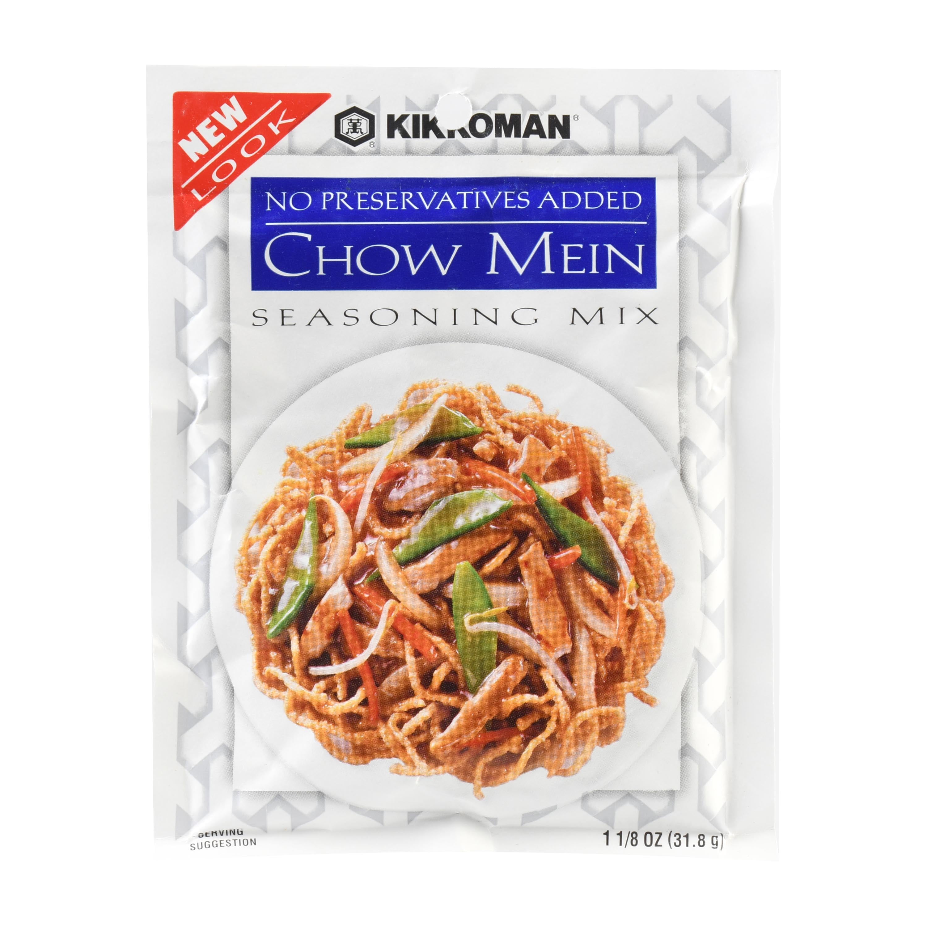 Kikkoman Chow Mein Mix, 1.125 oz - Walmart.com