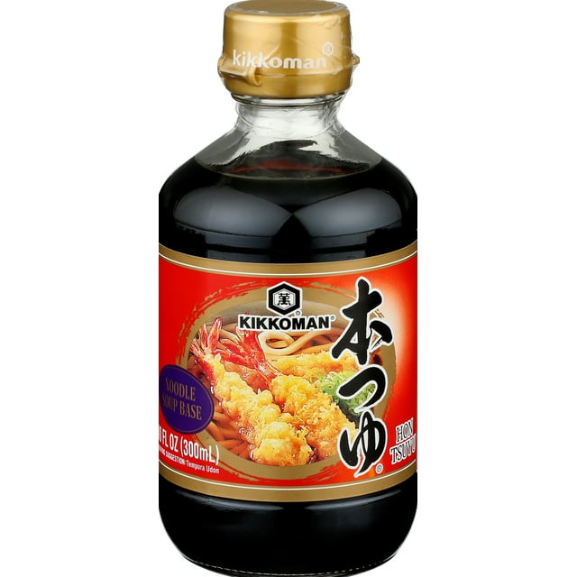 Kikkoman Hon Tsuyu Noodle Soup Base, 10 fl oz glass bottle - Walmart.com