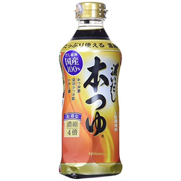 Kikkoman Japanese Noodle Soup Base(Hon Tsuyu) 17 FL Oz. - Walmart Business Supplies