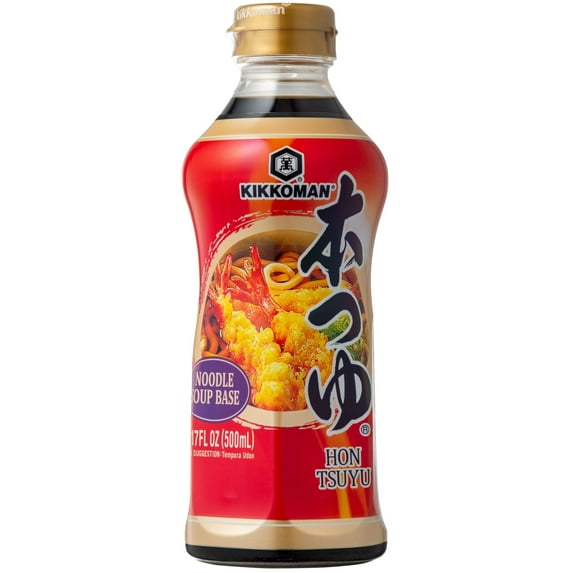 Kikkoman Japanese Noodle Soup Base(Hon Tsuyu) 17 FL Oz. - Walmart.com