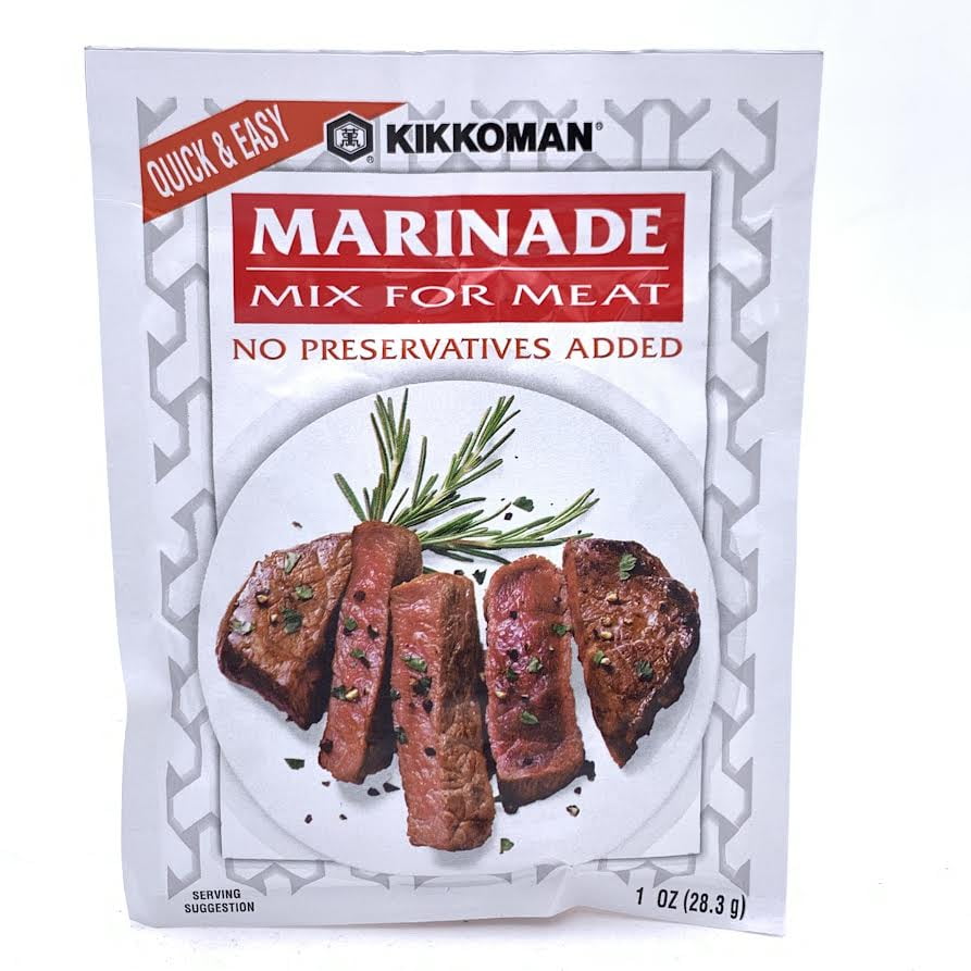 Kikkoman Marinade Mix For Meat 1oz/ 28.3g - Walmart.com