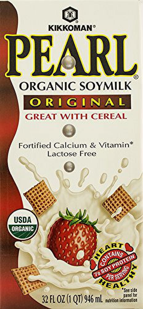 Kikkoman Organic Soymilk, Original, 32 Fl Oz - Walmart.com