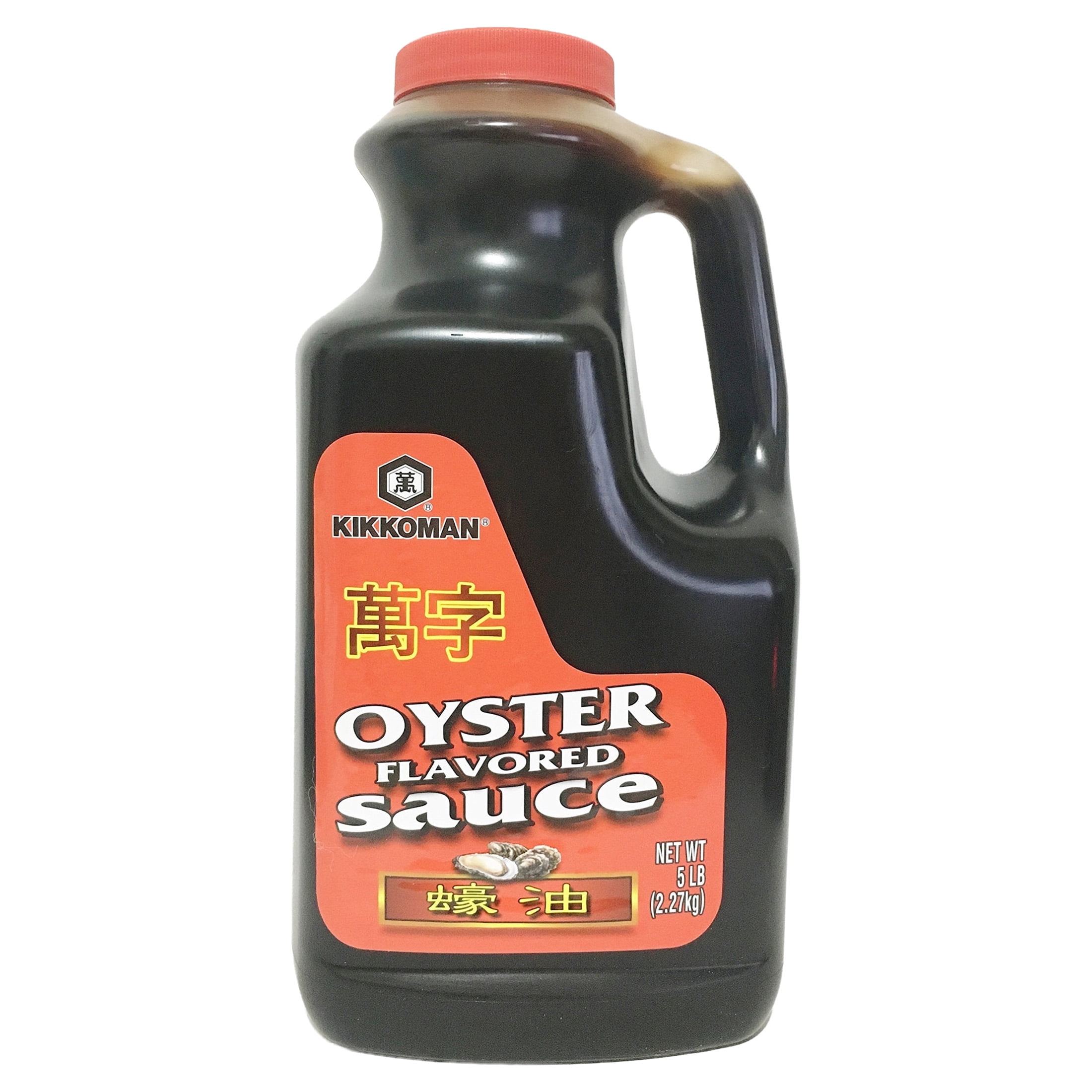 Kikkoman Oyster Flavored Sauce, Asian Cooking Sauce, Red Label, 5 Pound ...