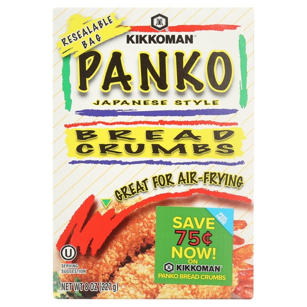Kikkoman Panko Bread Crumbs, 8oz - Walmart Business Supplies