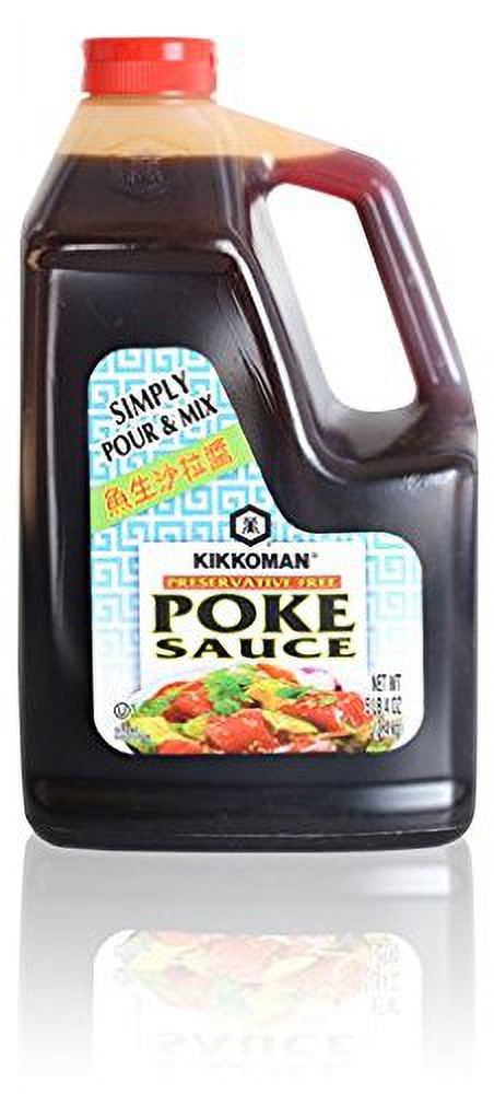 Kikkoman Preservative-Free Poke Sauce AKF18 Simply Pour or Mix Low ...