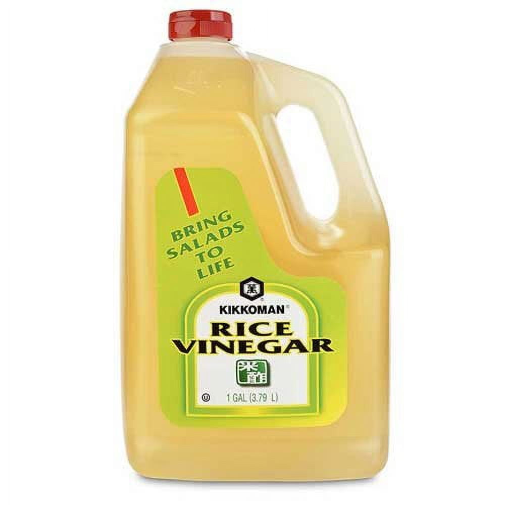 Kikkoman Cooking Rice Vinegar, Bottled Food, 1 Gallon - 4 per case ...