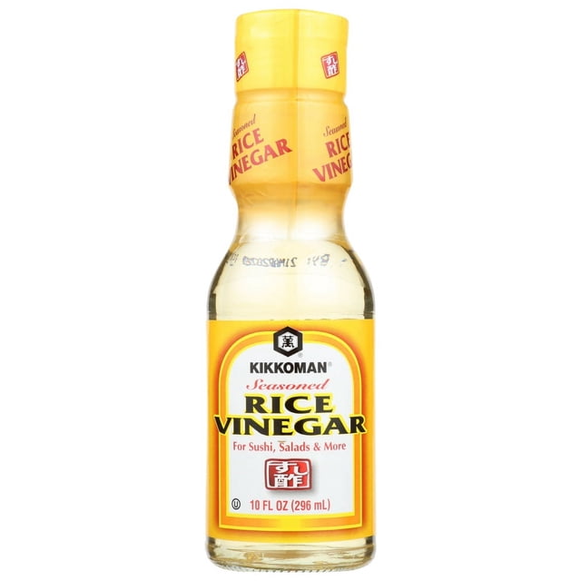 Kikkoman Rice Vinegar, Seasoned, 10 Oz - Walmart.com