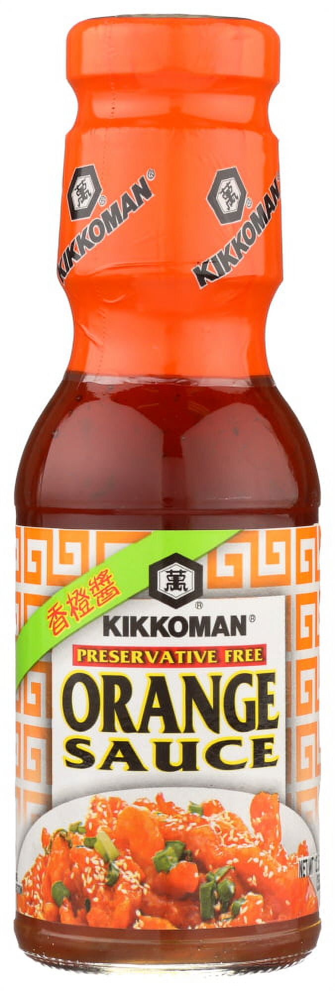 Kikkoman Orange Sauce for Chicken Marinade, Soy-Based, Preservative ...