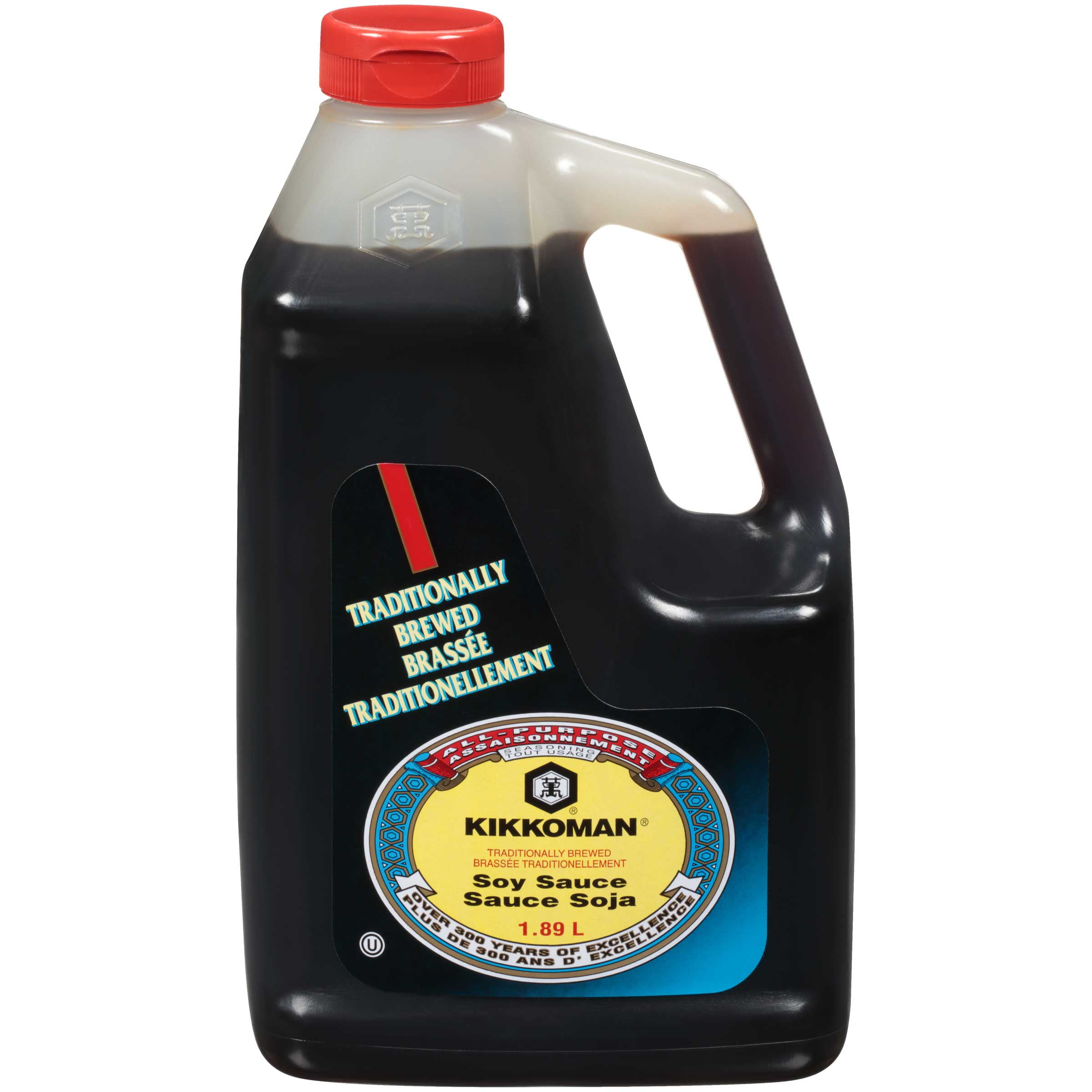 Kikkoman Soy Sauce, 0.5 Gallon-- 6 per case - Walmart.com
