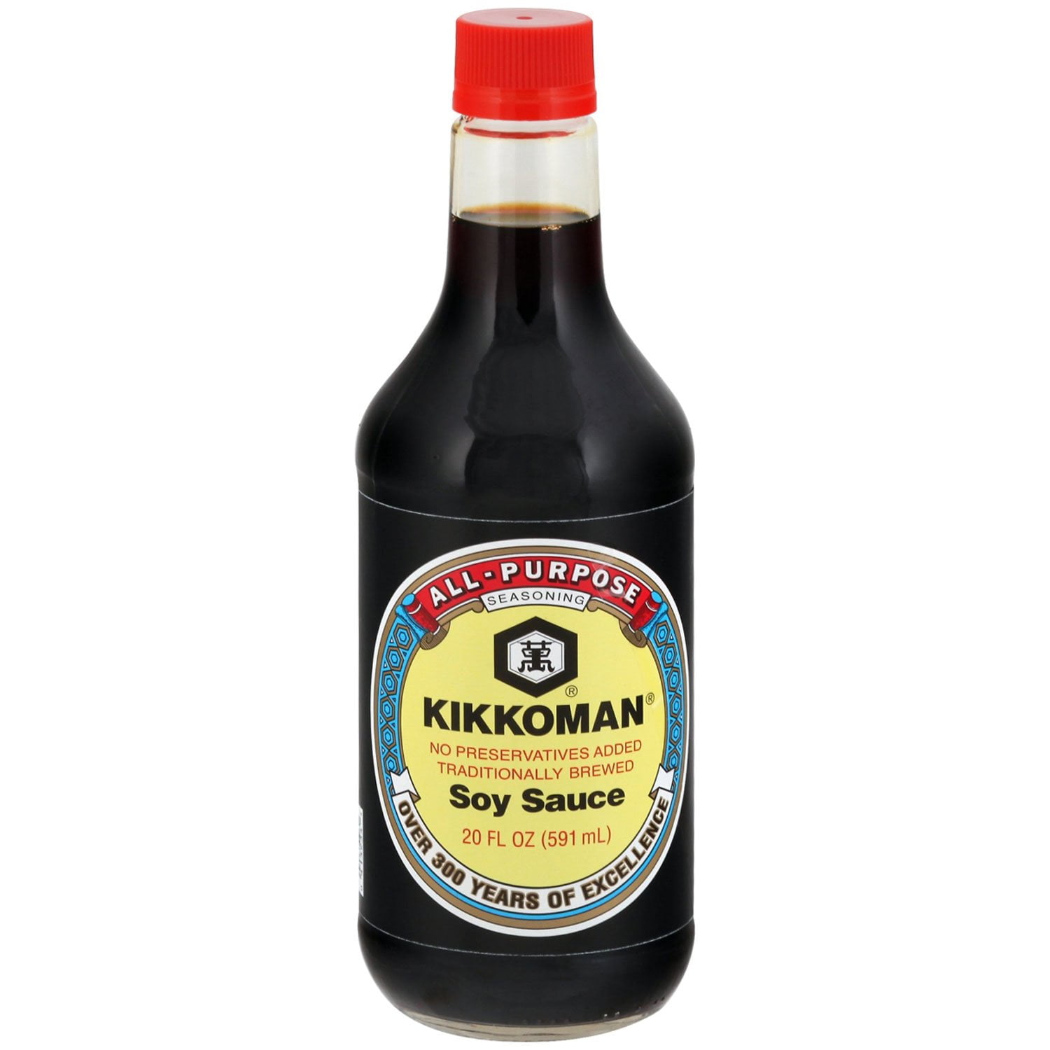 Kikkoman Soy Sauce, 20 oz (Package May Vary) - Walmart.com