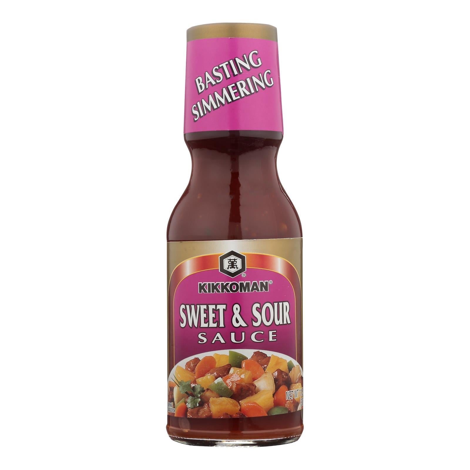 Kikkoman Soy Sauce - Sweet And Sour - Case Of 12 - 11.5 Oz. - Walmart.com