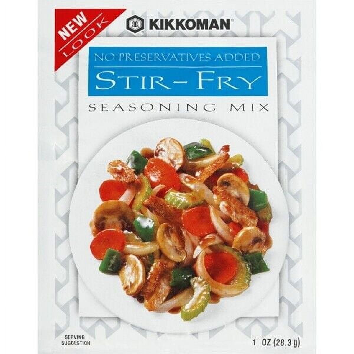 Kikkoman Stir Fry Seasoning Mix, 6 One-Ounce Packs, Flavorful Spice ...