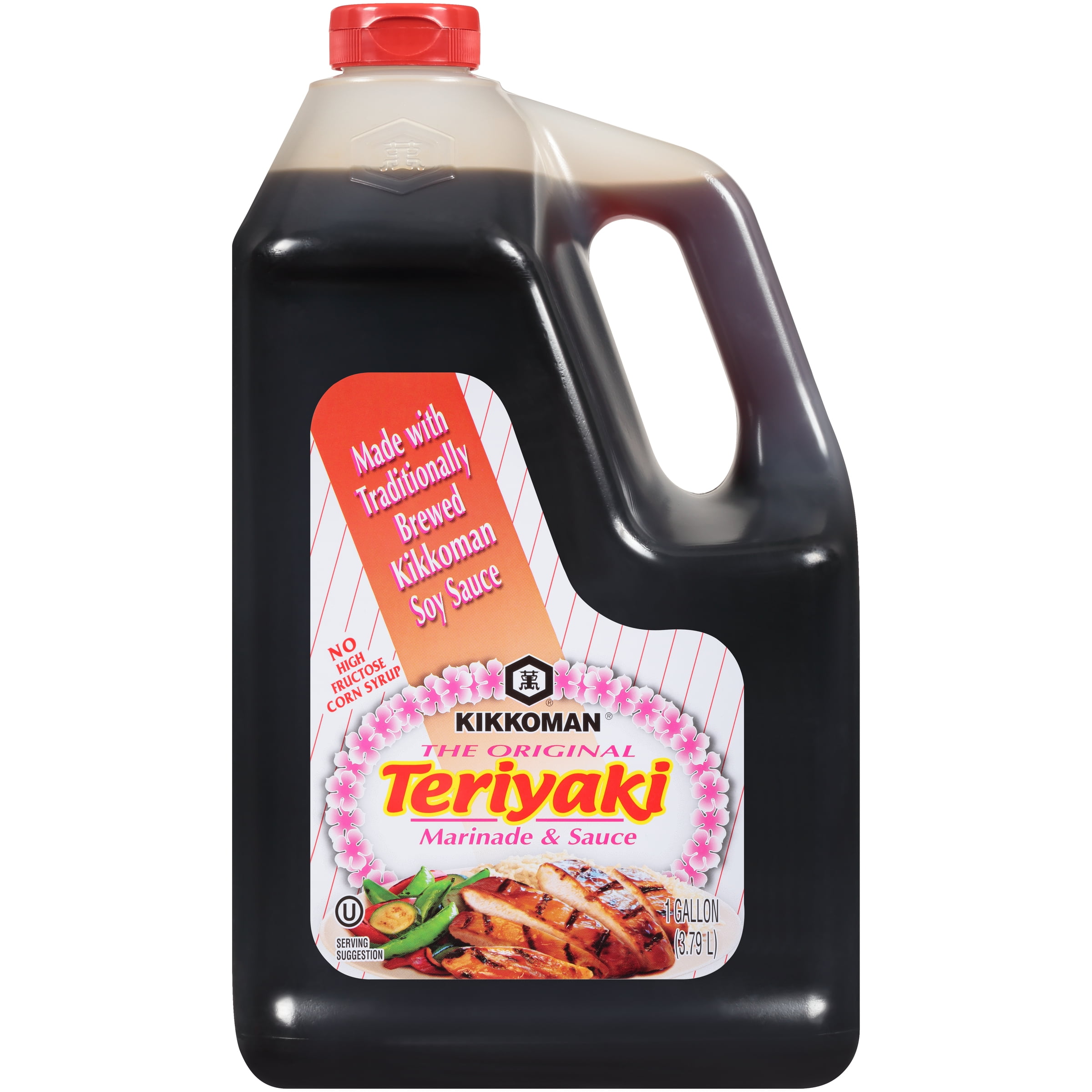 Kikkoman® Teriyaki Marinade & Sauce, 1 Gallon - Walmart.com