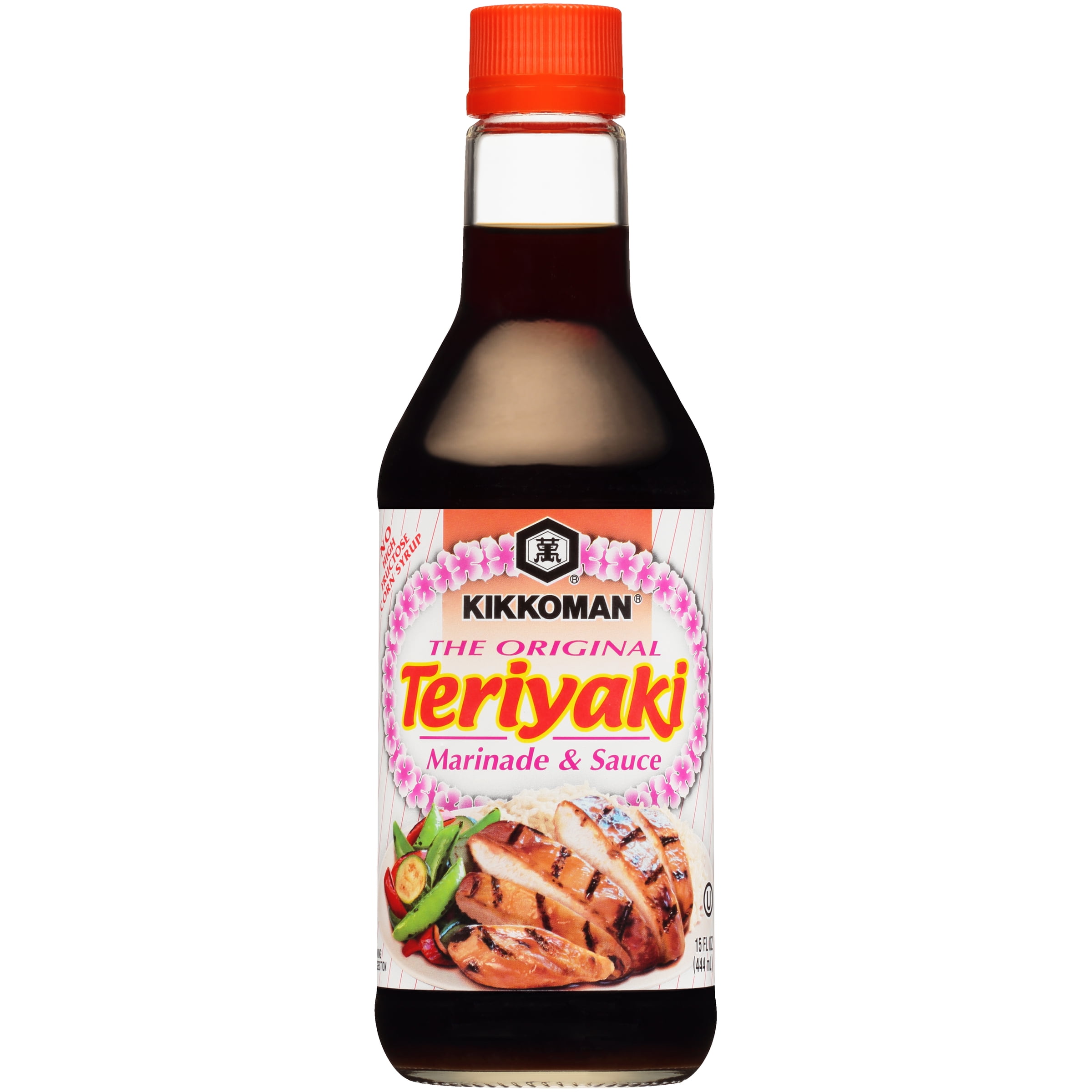 Kikkoman Teriyaki Marinade & Sauce, 15 oz - Walmart.com